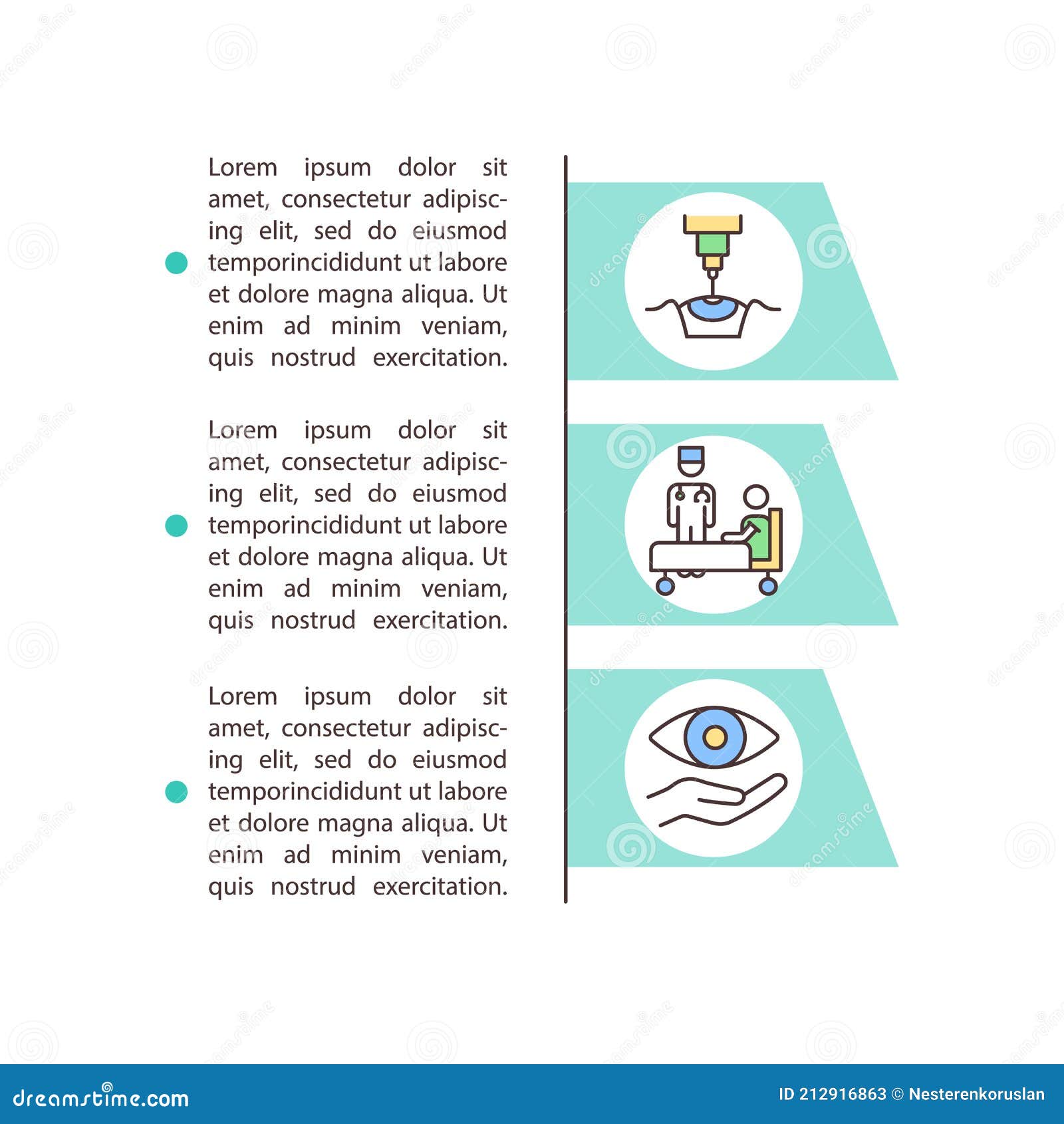 Laser Vision Correction Concept Icon with Text Stock Vector ...