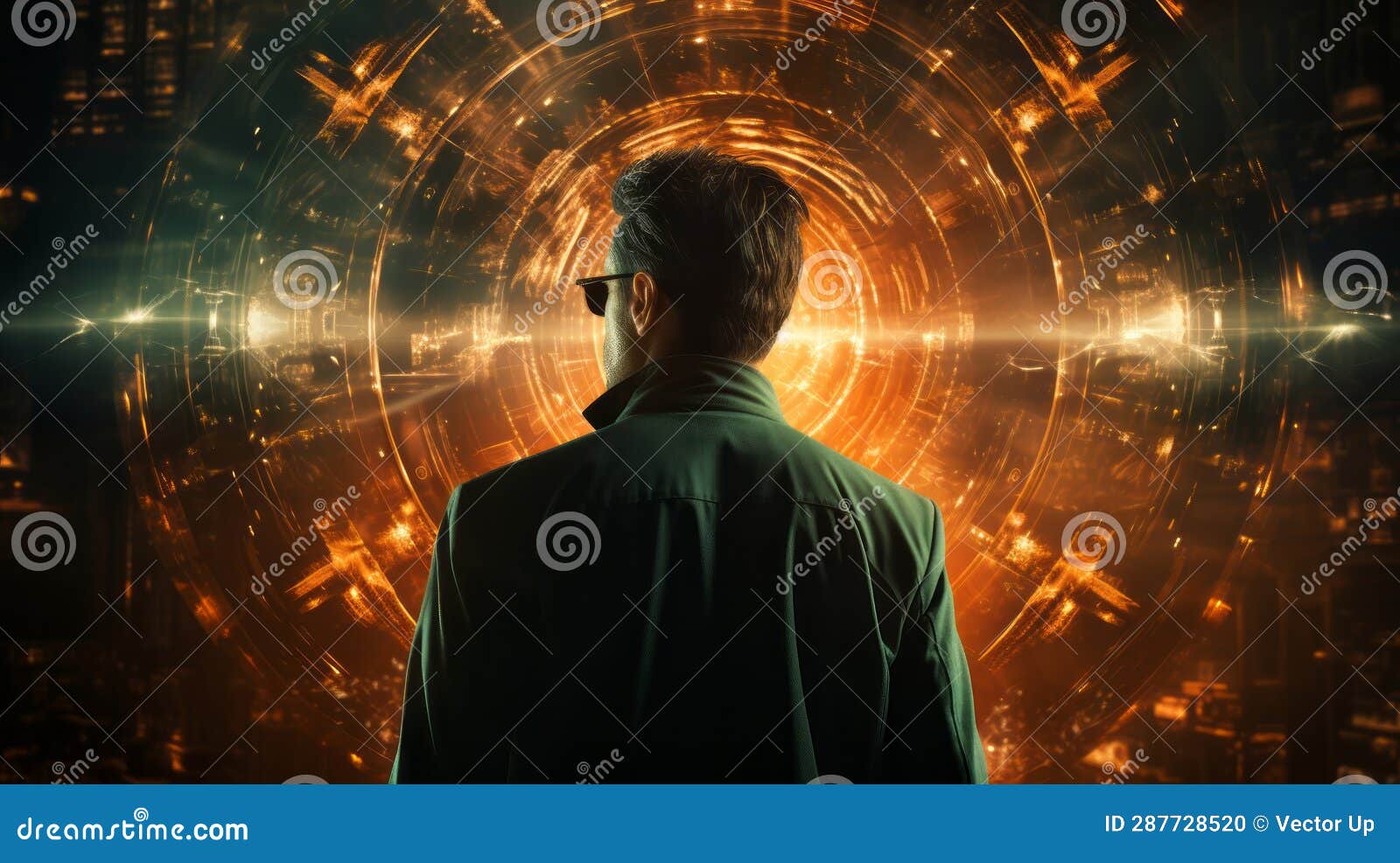 A Laser Vision Correction Poster. Generative AI. Stock Illustration ...