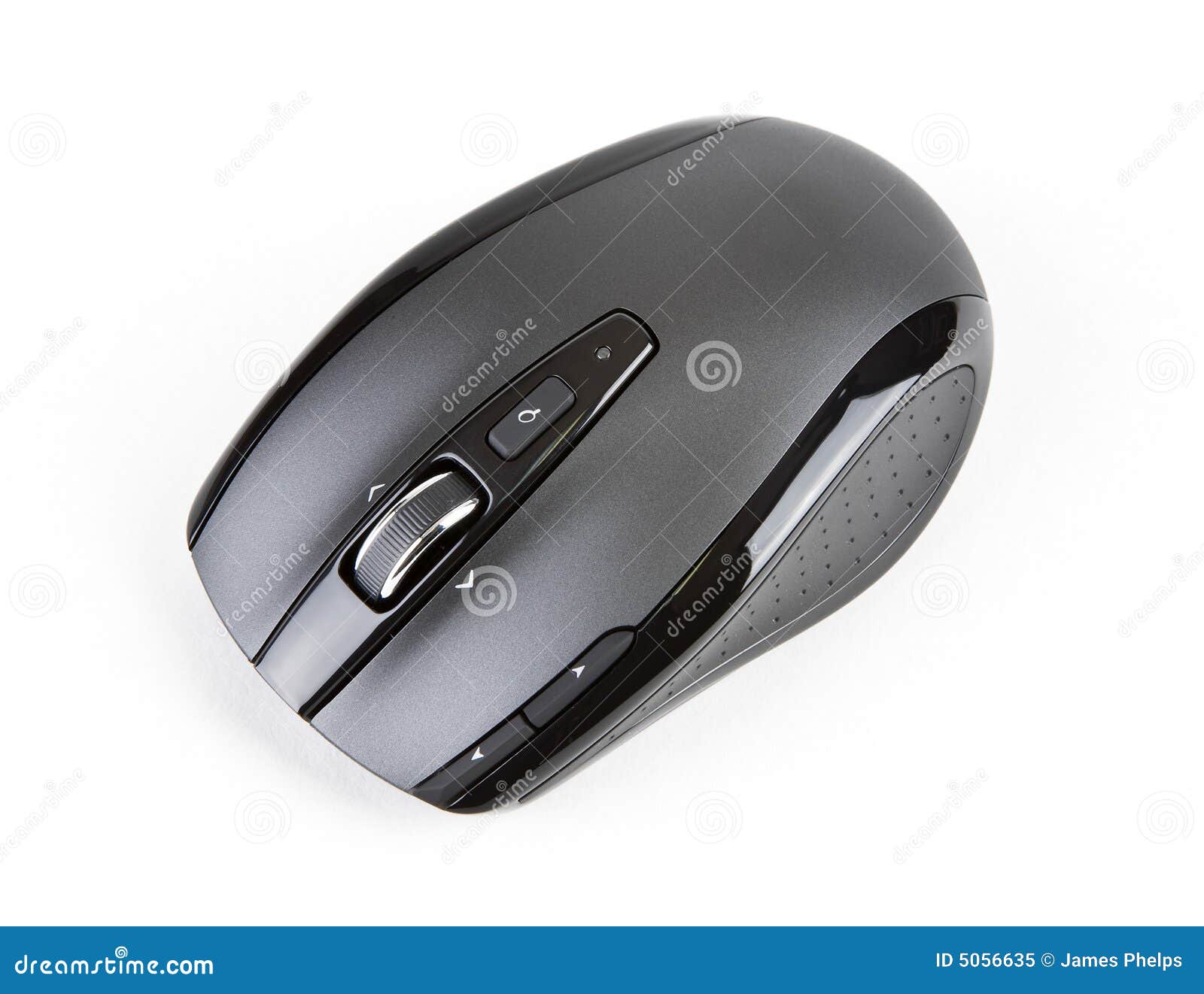 Laser Wireless Computer Mouse Stock Image - Image of black, notebook ...
