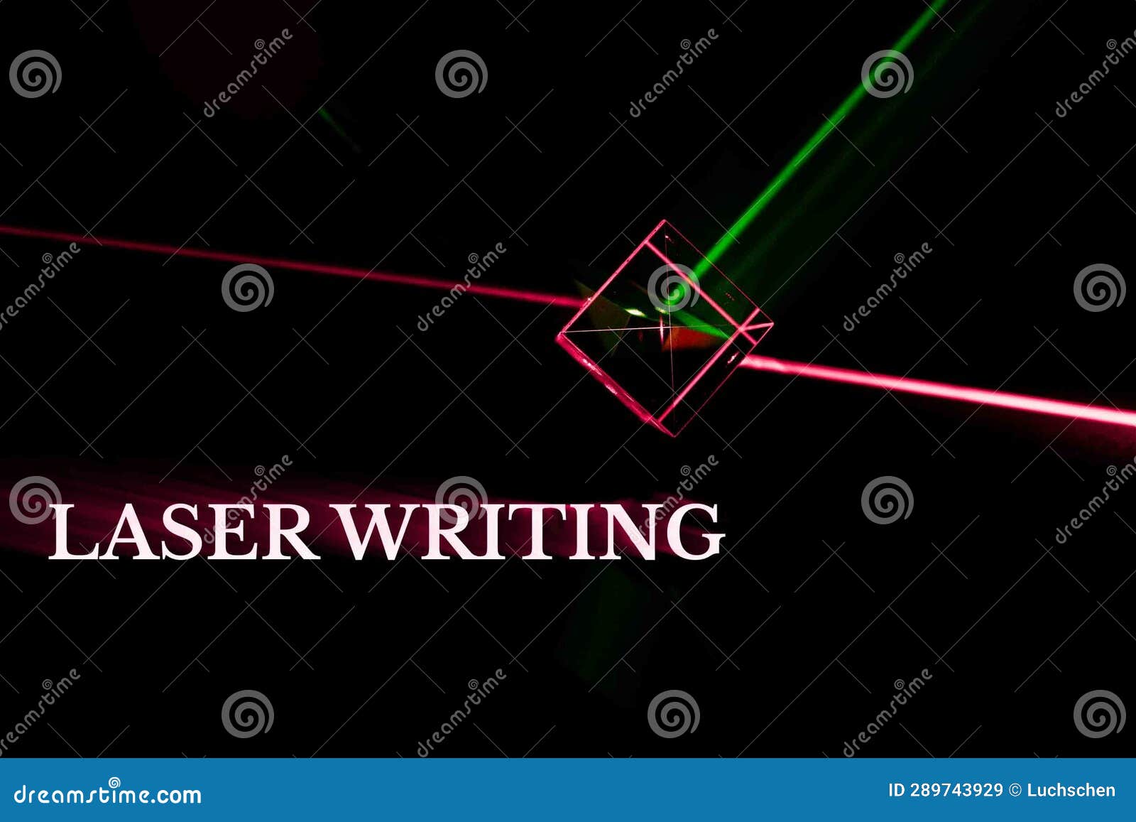 Laser Writing: Creates Permanent Marks or Patterns on Surfac Stock ...