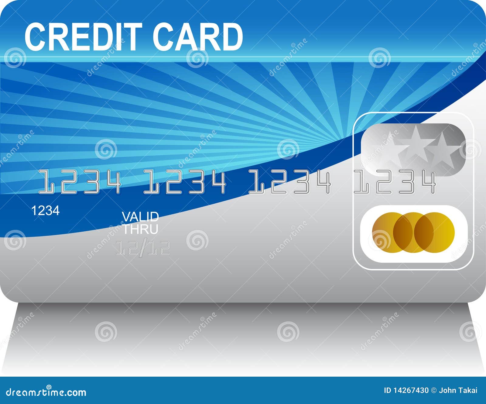 Laserbeam Credit Card stock vector. Illustration of text - 14267430