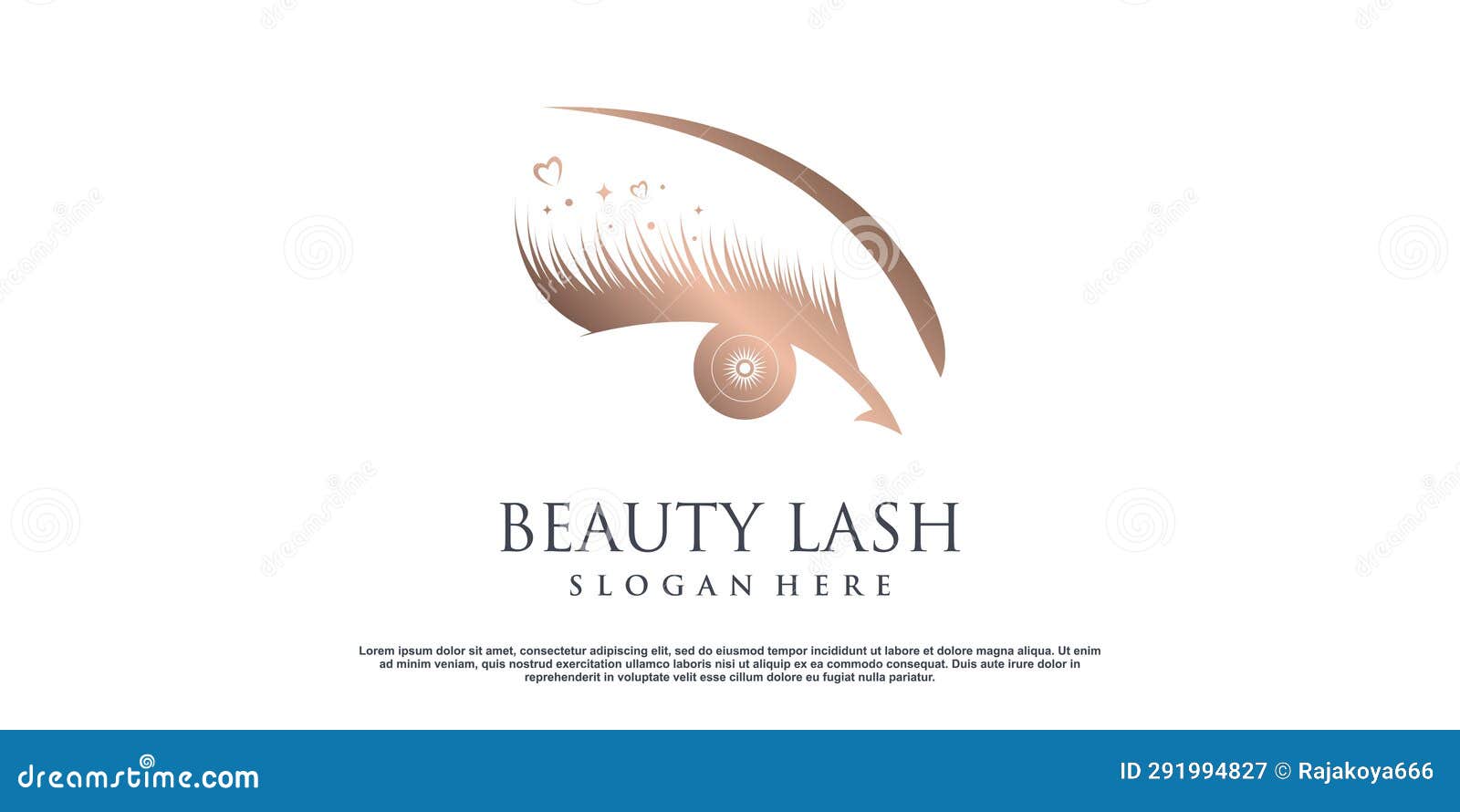 Lash Logo Design with Creative Unique Concept Premium Vector Idea Stock ...