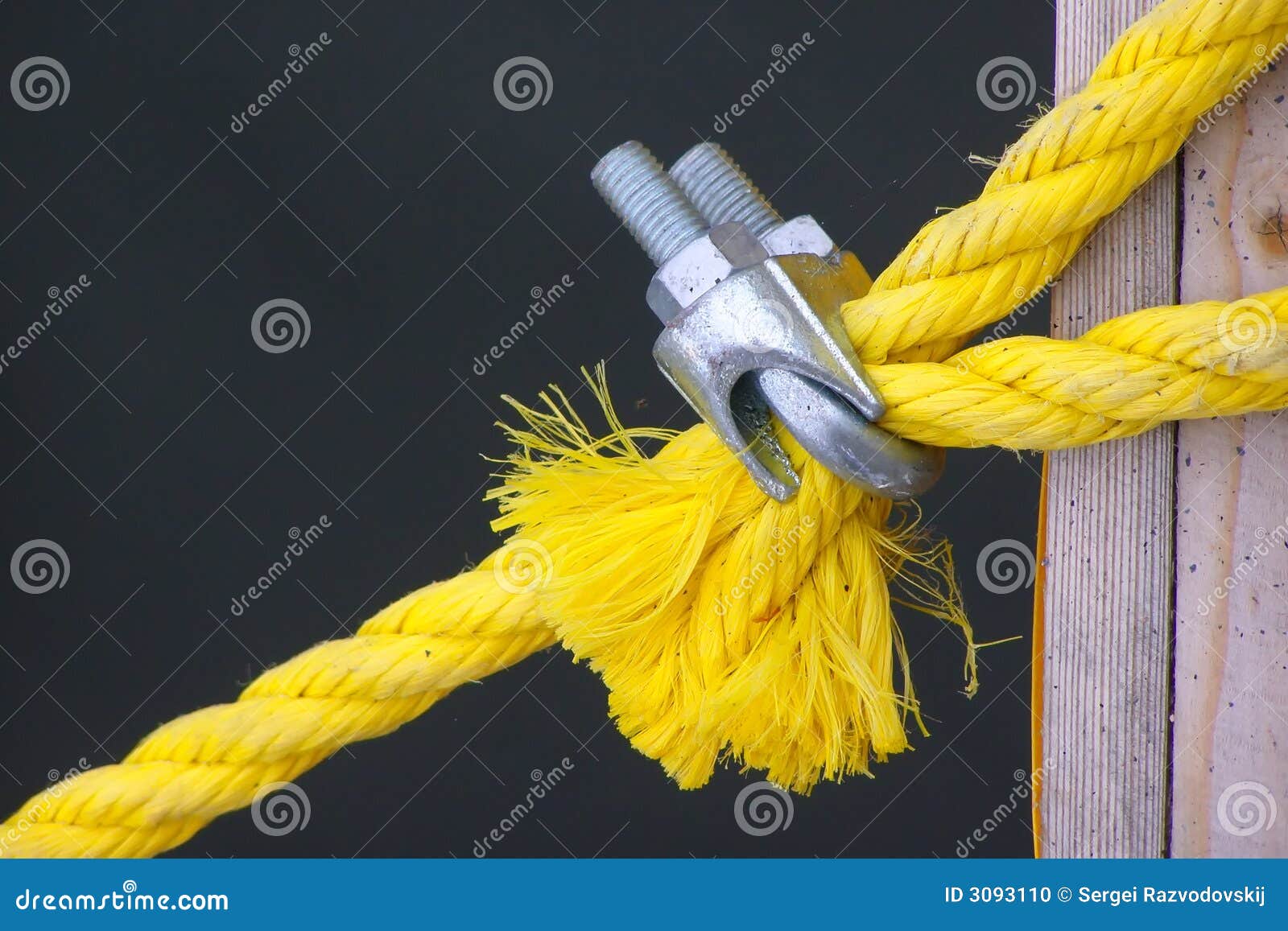 Lashing stock photo. Image of metallic, port, rope, wood - 3093110