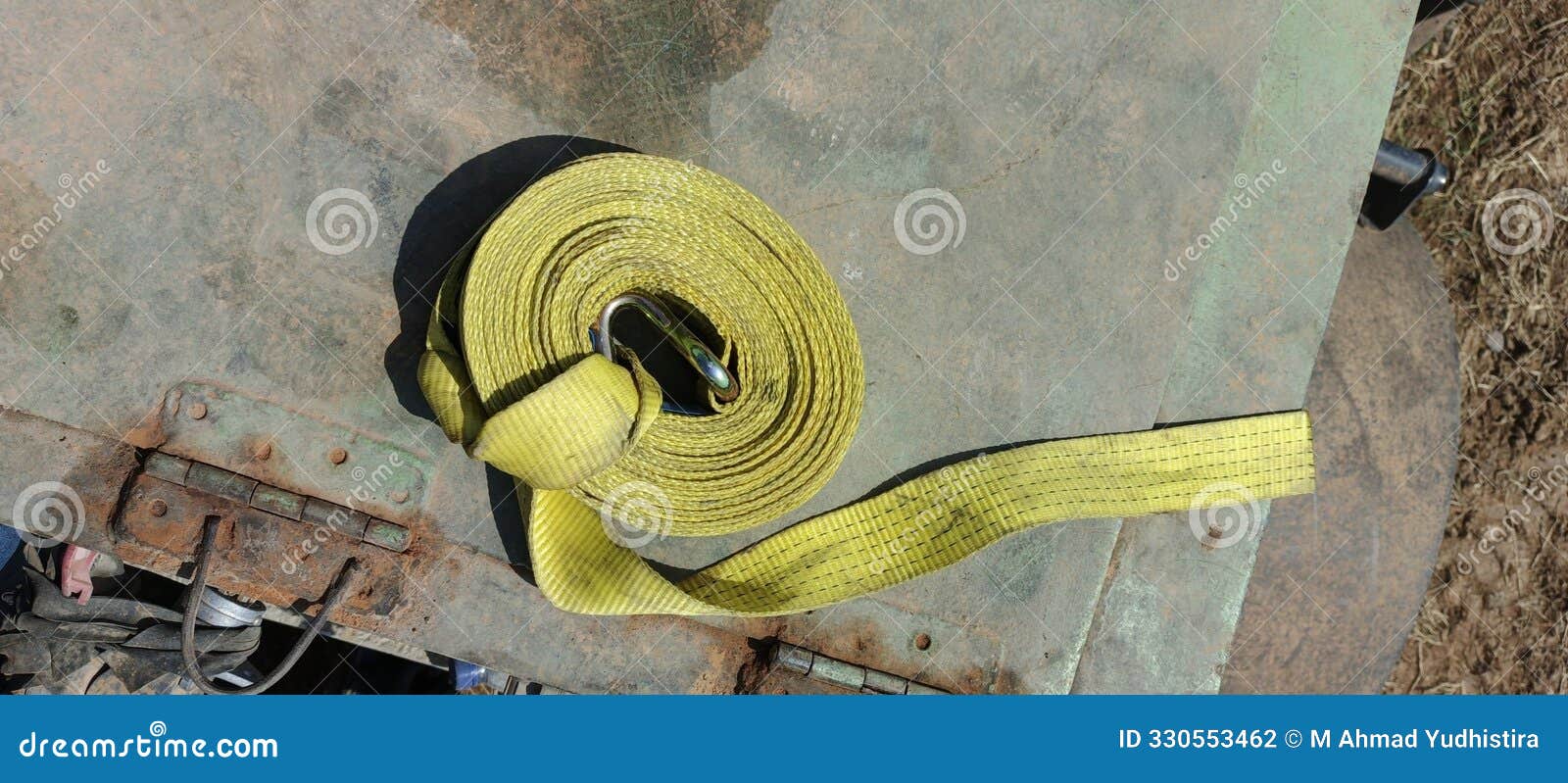Lashing belt from webbing stock photo. Image of lashing - 330553462