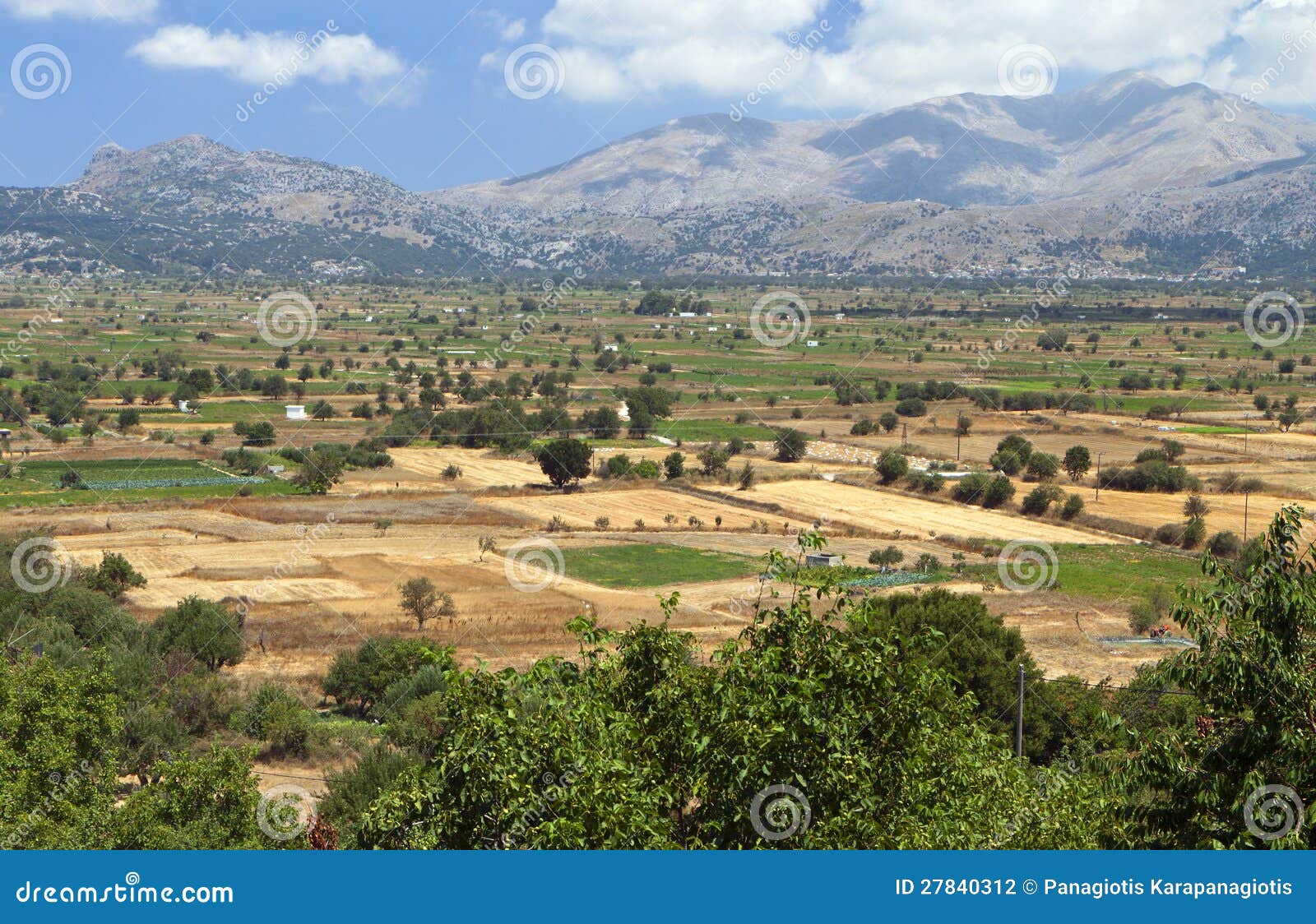 Lasithi Plateau at Crete Island Stock Photo - Image of crete, kreta ...