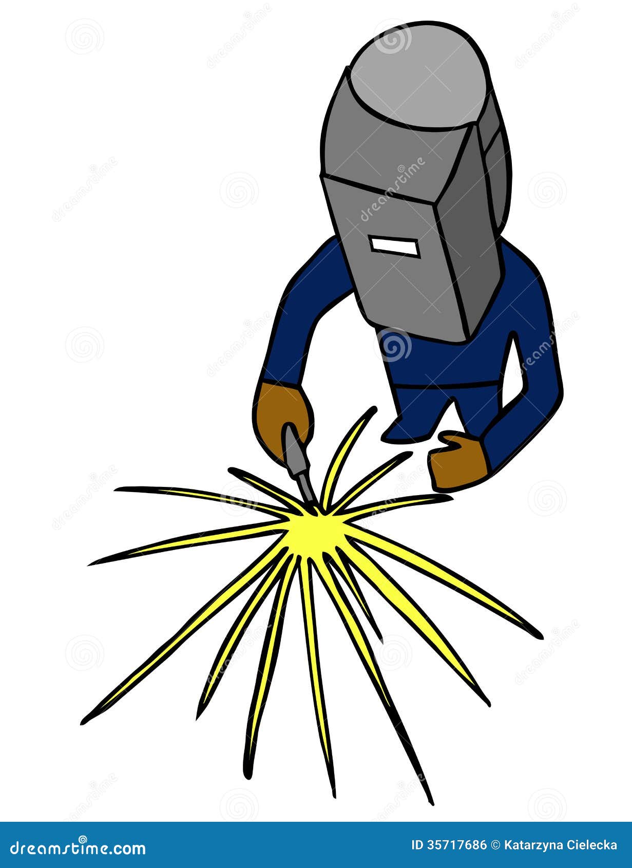 Lasser vector illustratie. Illustration of hulpmiddel - 35717686