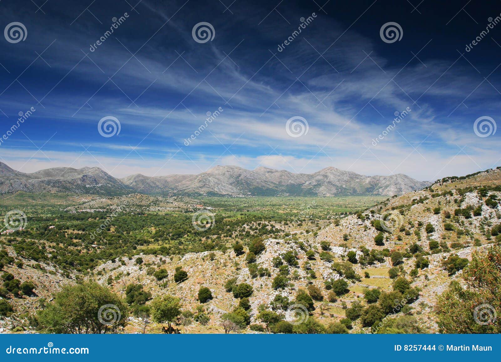 The Lassithi Plateau stock photo. Image of landscape, holiday - 8257444