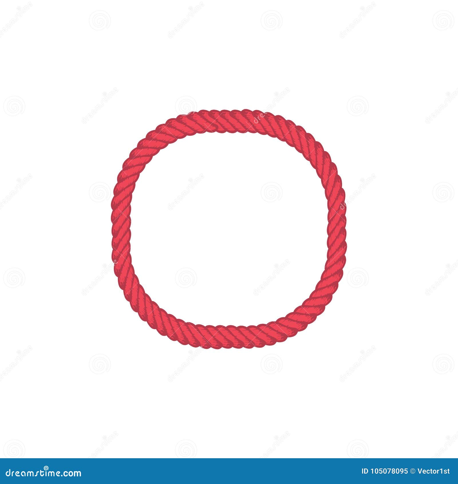 Lasso rope art stock vector. Illustration of circle - 105078095
