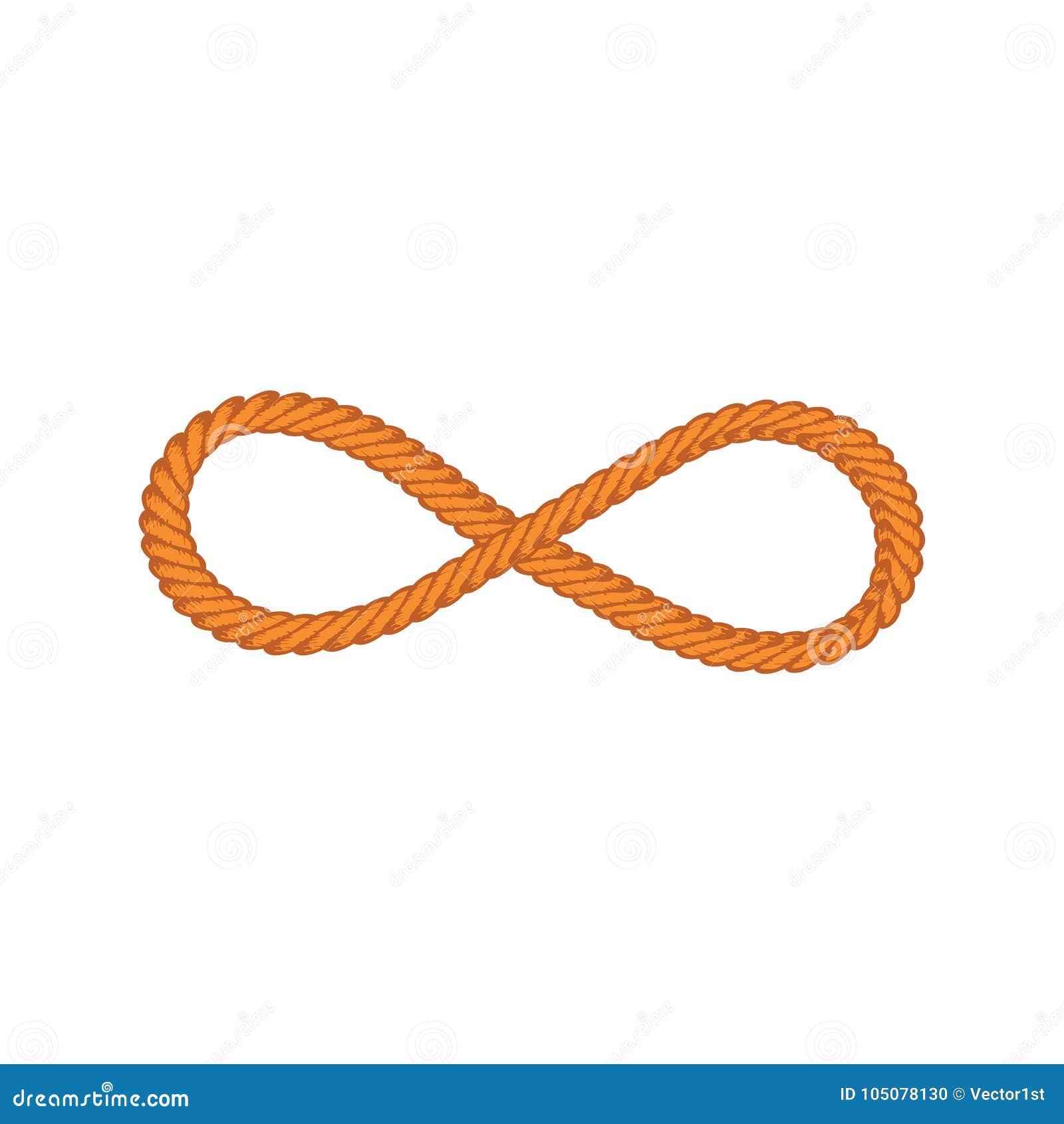 Lasso rope art stock vector. Illustration of colorful - 105078130