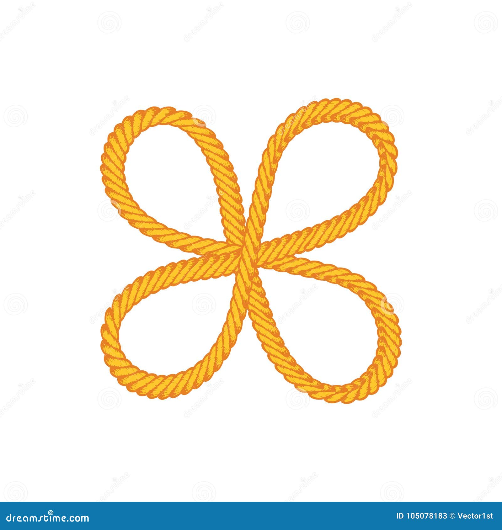 Lasso rope art stock vector. Illustration of colorful - 105078183
