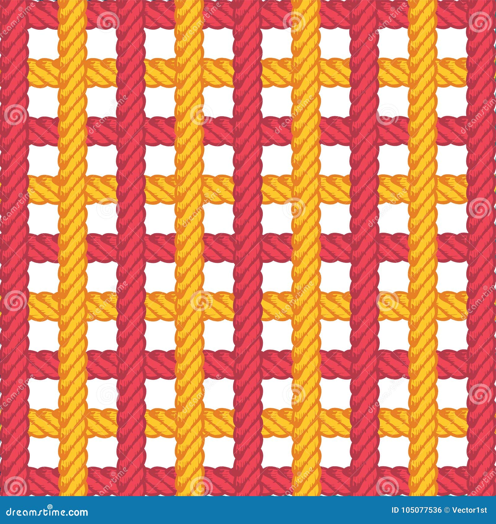 Lasso Rope Pattern Background Wallpaper Stock Vector - Illustration of ...