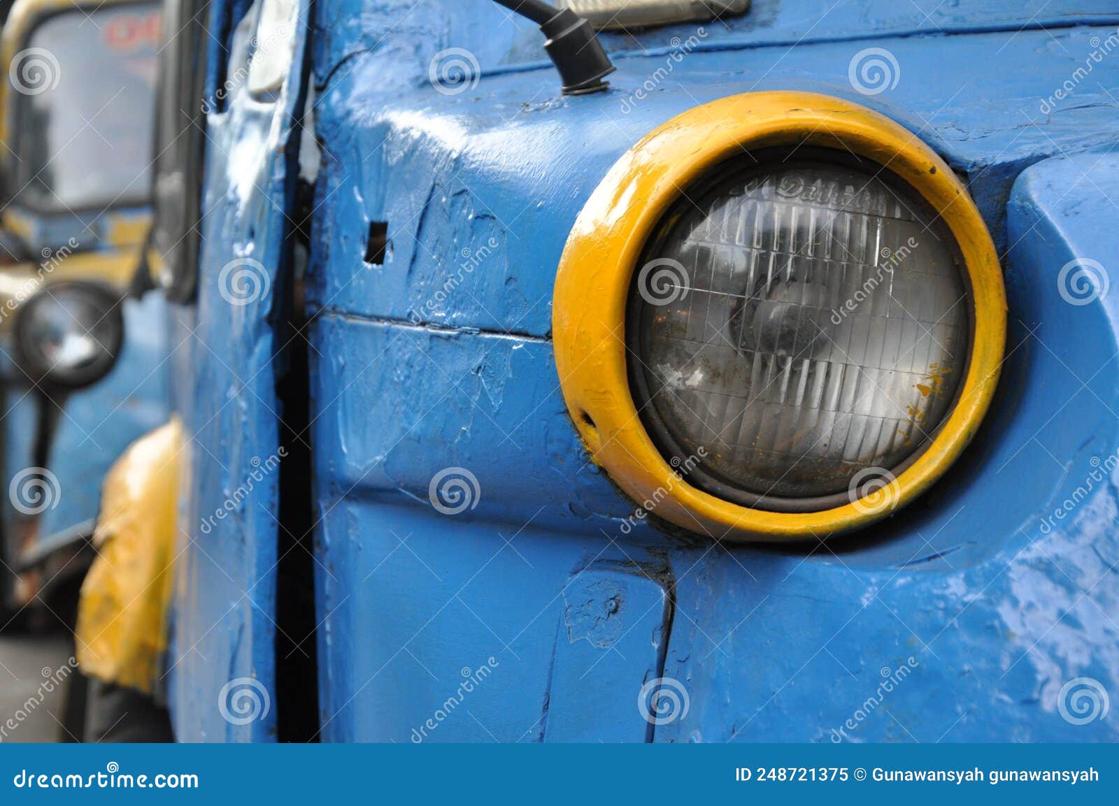 The Last Bemo in Jakarta stock image. Image of last - 248721375