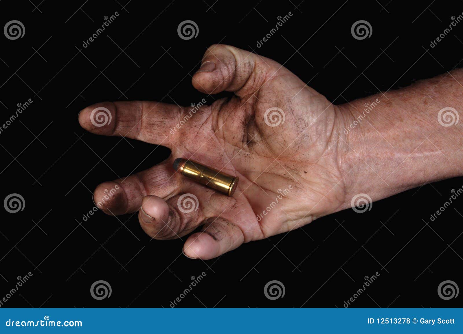 Last bullet 2 stock photo. Image of pistol, scar, fight - 12513278