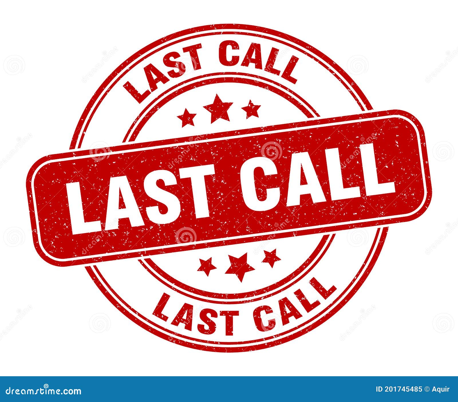 Last Call Stamp. Last Call Round Grunge Sign Stock Vector ...
