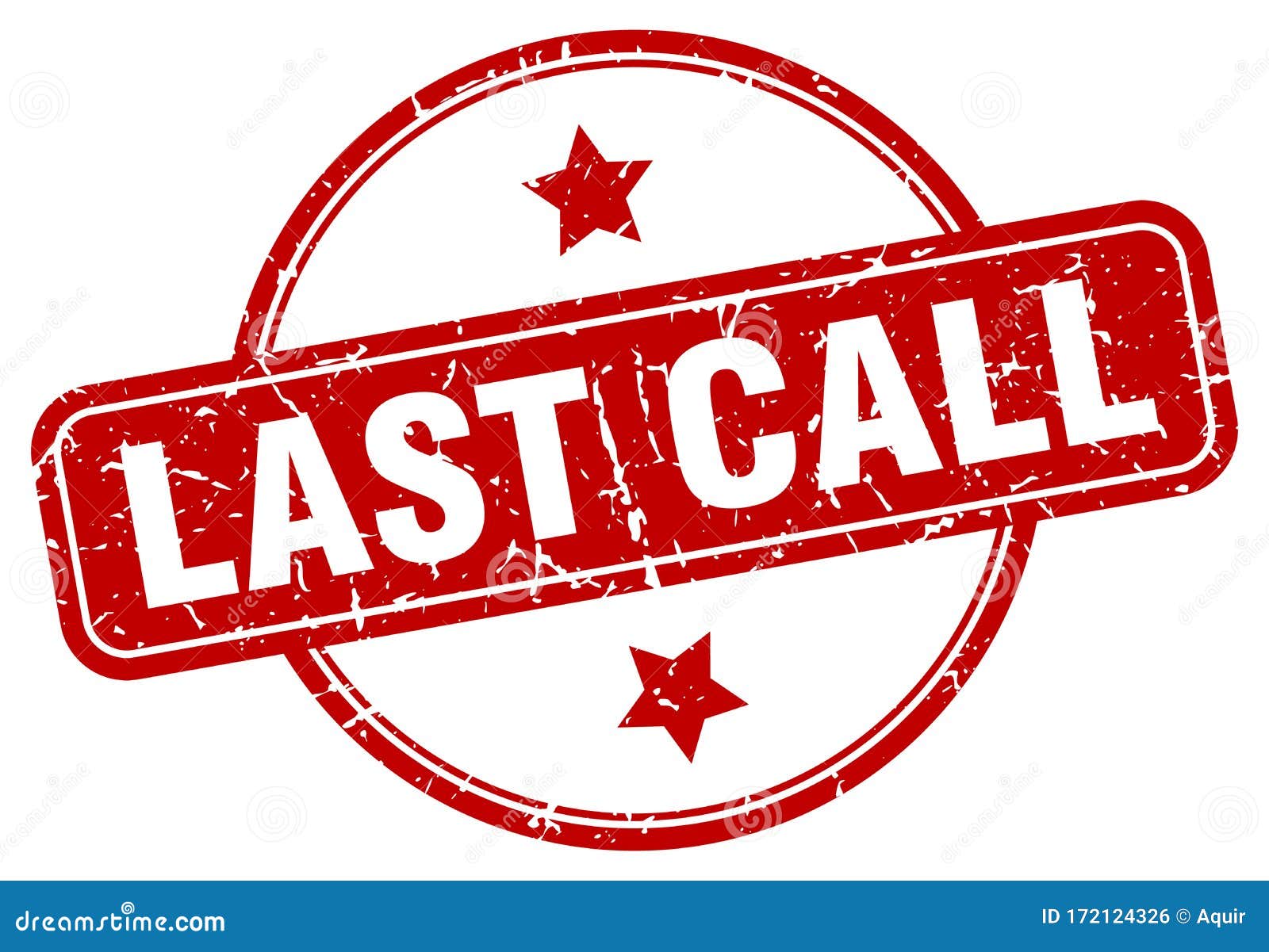 Last Call Stamp. Last Call Round Grunge Sign Stock Vector ...