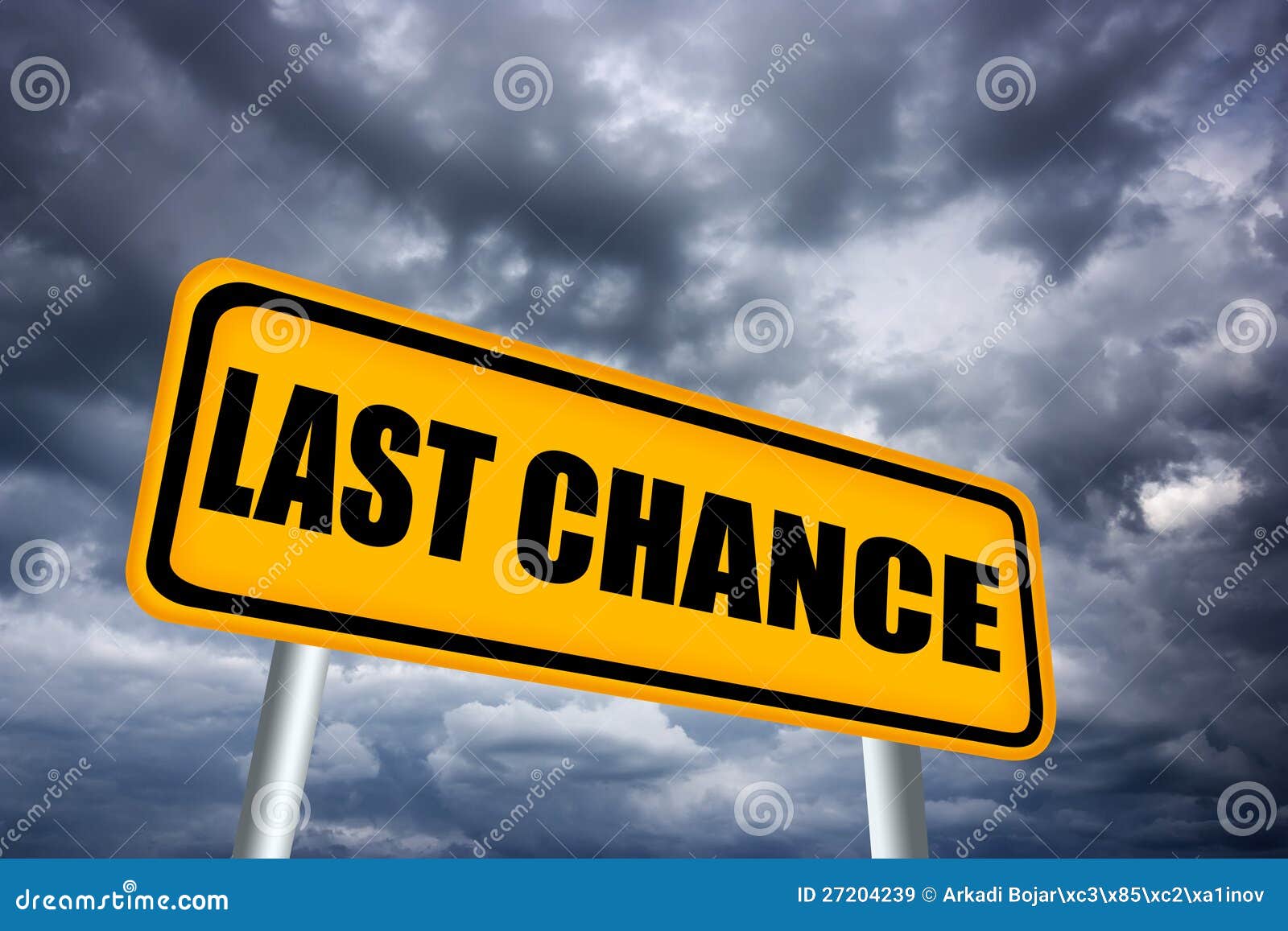 Last chance stock illustration. Illustration of expired - 27204239