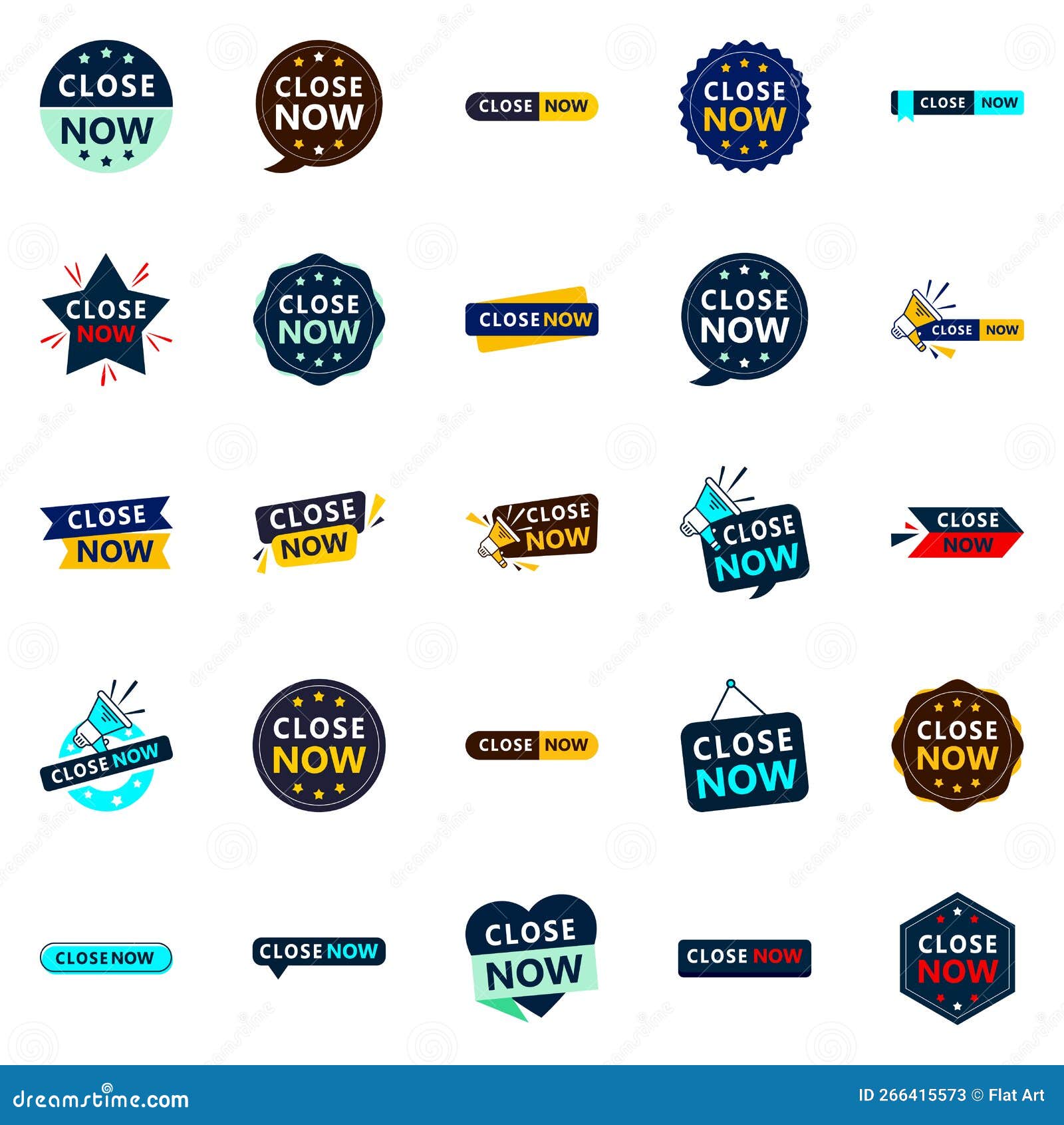 Last Chance To Close Text Banners Pack of 25 Stock Vector ...