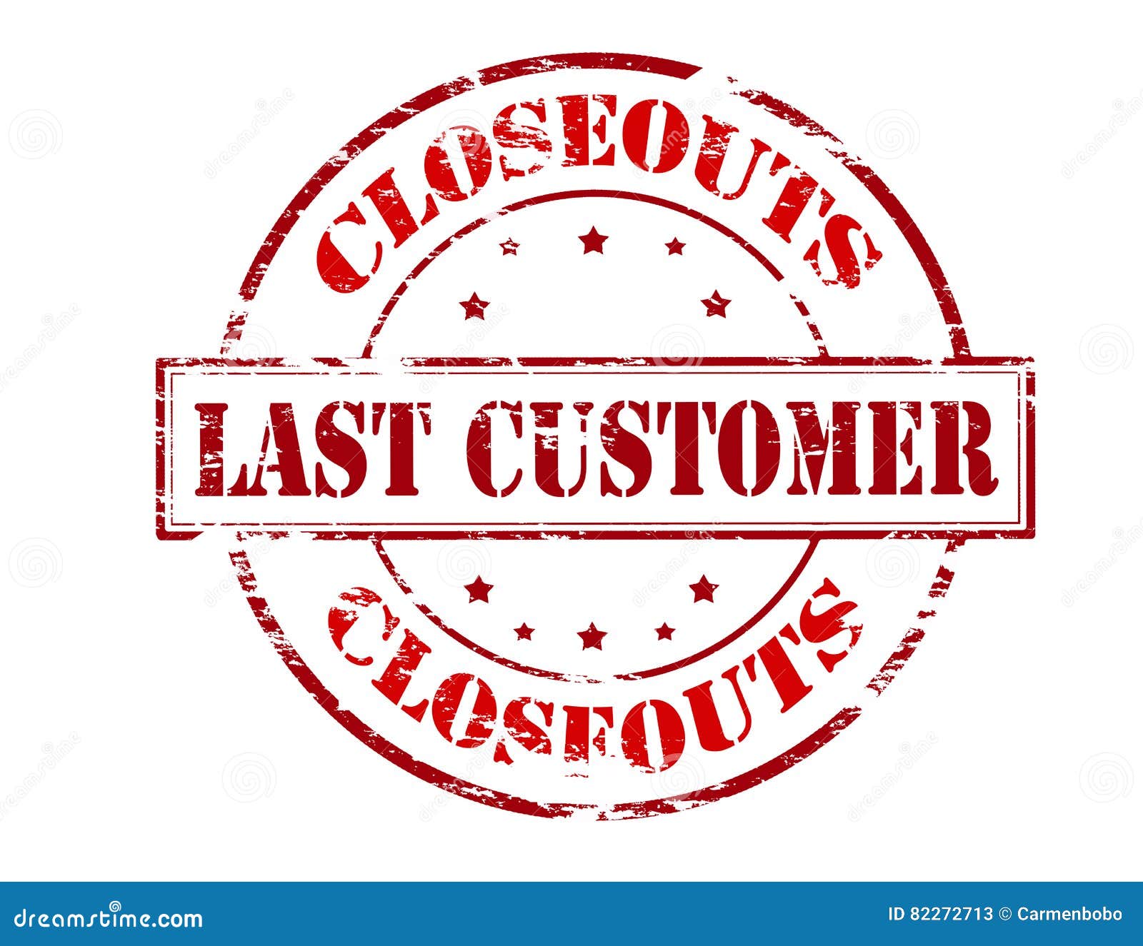 Last customer stock illustration. Illustration of last - 82272713