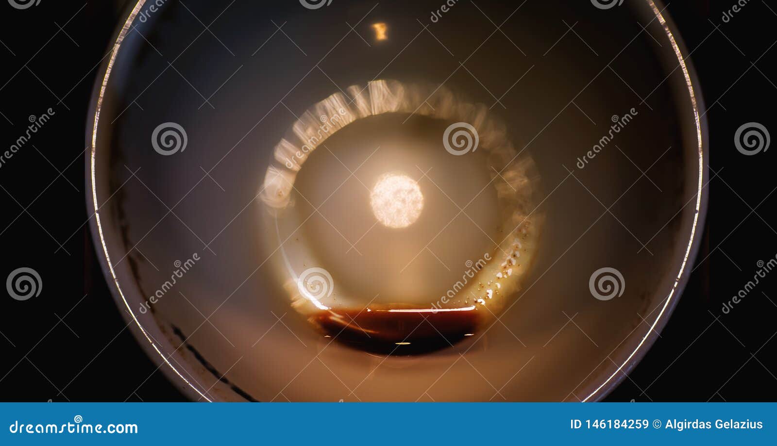 Last Drop of Coffee in a Cup Stock Image - Image of fresh, drop: 146184259