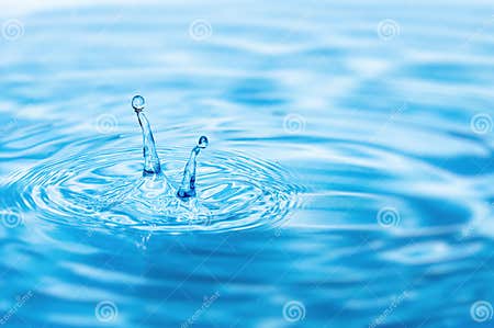 The Last Drop of Water. Concept of the Importance of Water, Abstract on ...