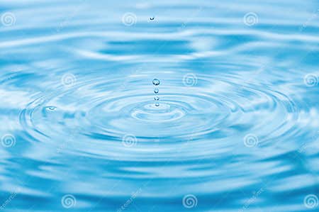 The Last Drop of Water. Concept of the Importance of Water, Abstract on ...