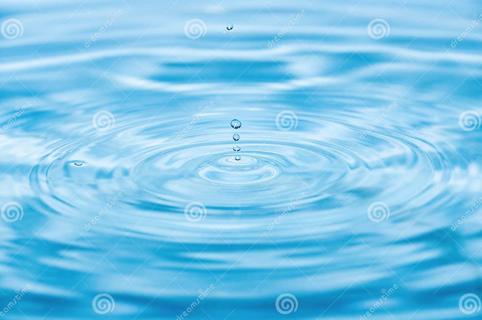 The Last Drop of Water. Concept of the Importance of Water, Abstract on ...