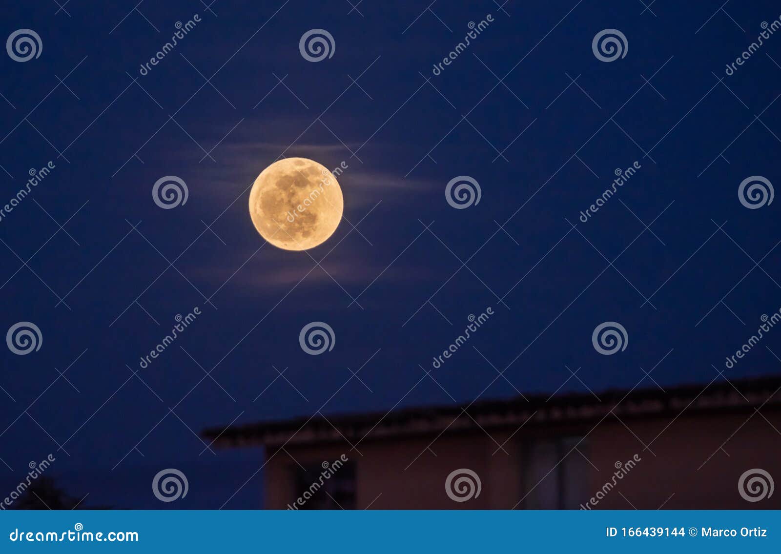 The Last Full Moon of the 2019 Stock Photo - Image of astronomy ...