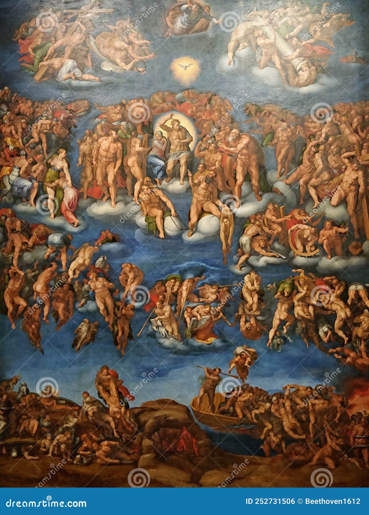 The Last Judgement Painting Editorial Photo - Image of relief, lodovico ...