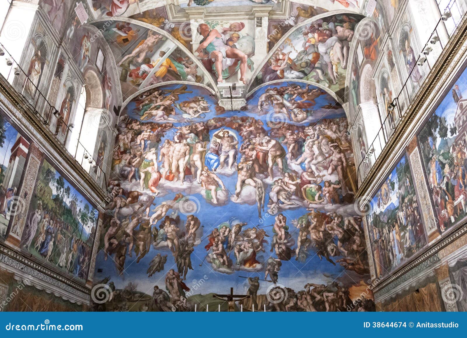 Sistine Chapel Last Judgement High Resolution