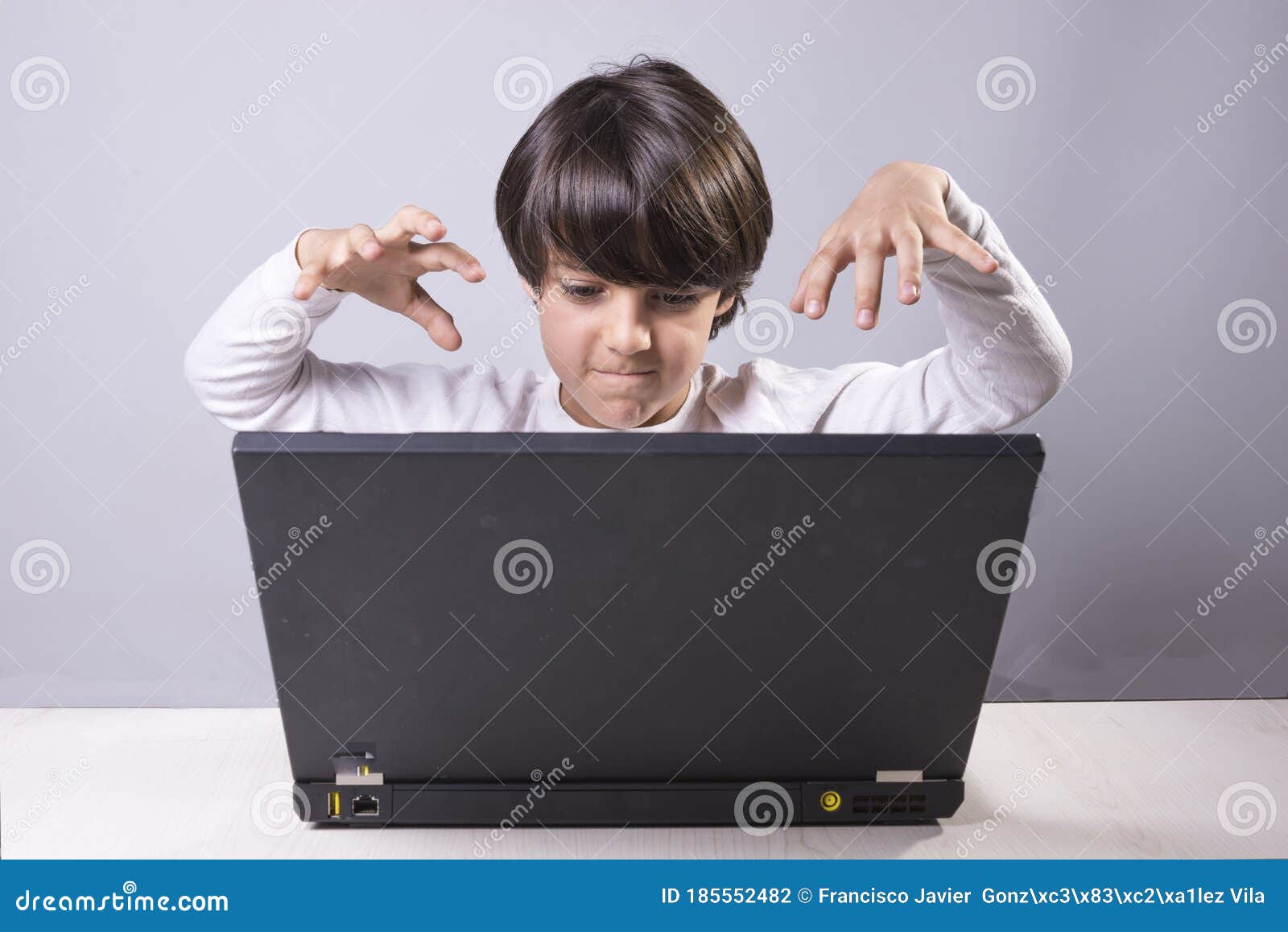 Last Keystrokes on the Keyboard Stock Photo - Image of childhood ...