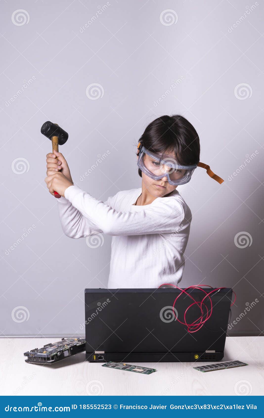 Last Keystrokes on the Keyboard Stock Image - Image of children, online ...