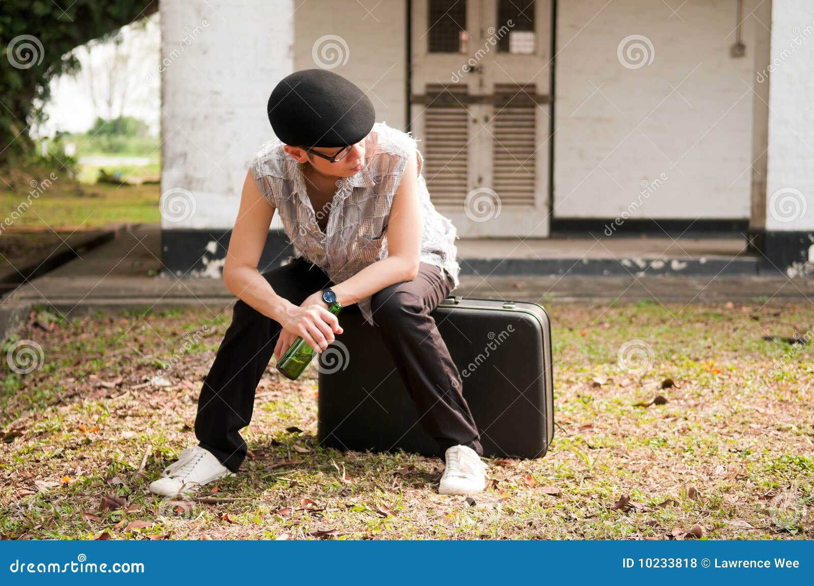 Last Look stock photo. Image of depression, house, lock - 10233818