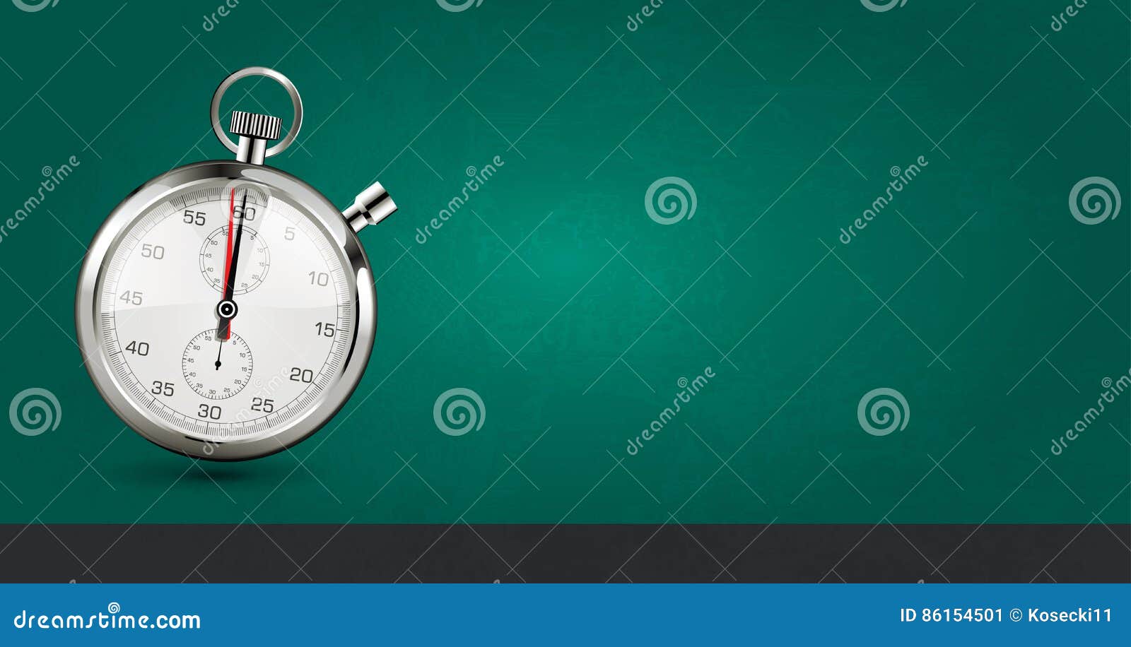 Stopwatch. Set Of Green Digital Timers Stock Image | CartoonDealer.com ...