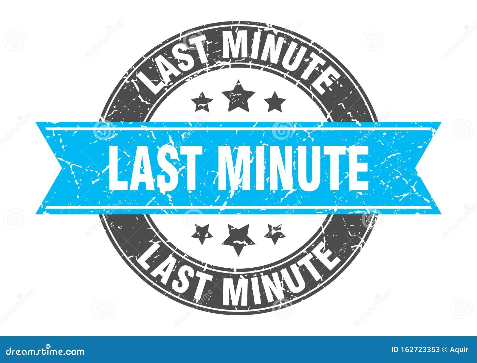 Last minute stamp stock vector. Illustration of last - 162723353