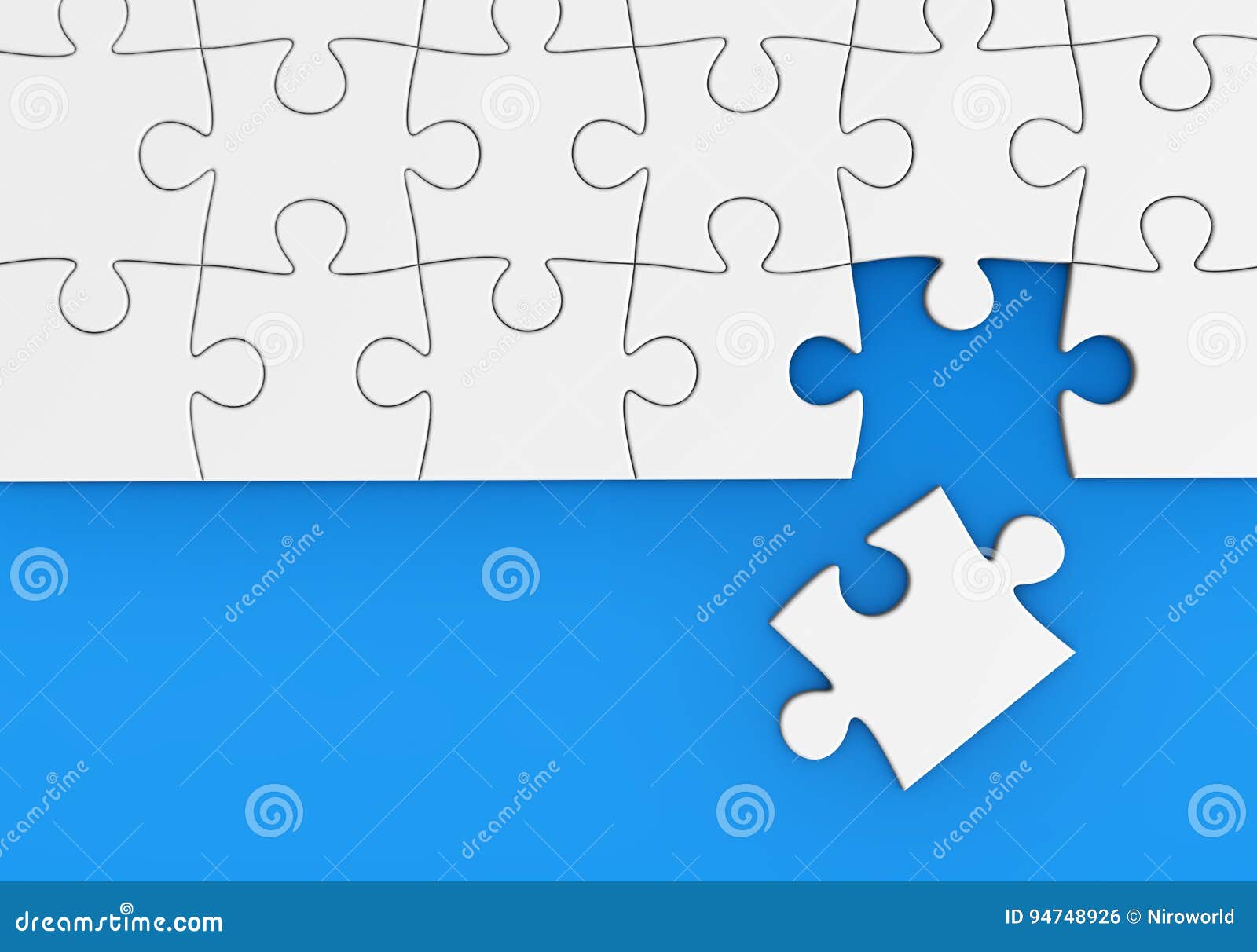 Last Missing Puzzle Piece stock illustration. Illustration of solution ... Last Missing Puzzle Piece stock illustration. Illustration of solution ...
