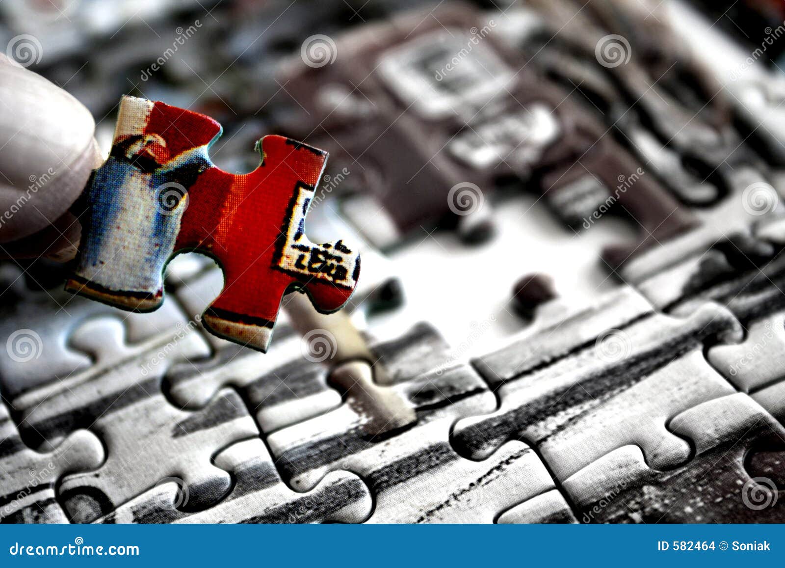 The last piece stock photo. Image of puzzle, recreation - 582464