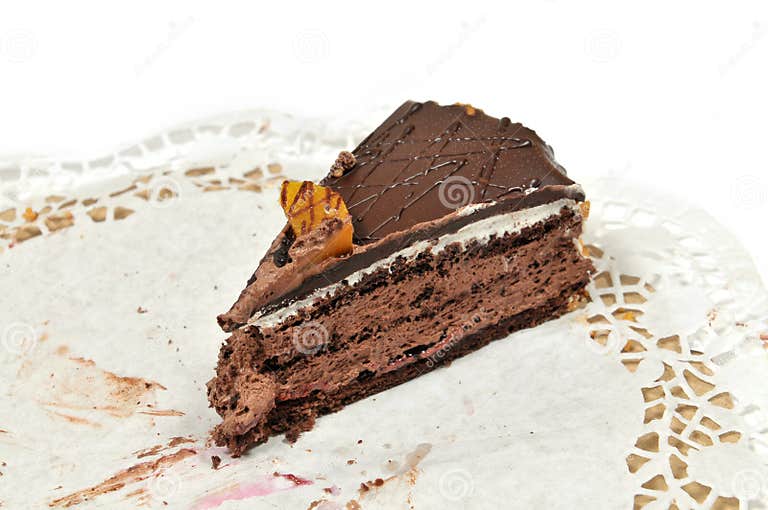 The last piece of cake stock image. Image of brown, celebration - 46226273