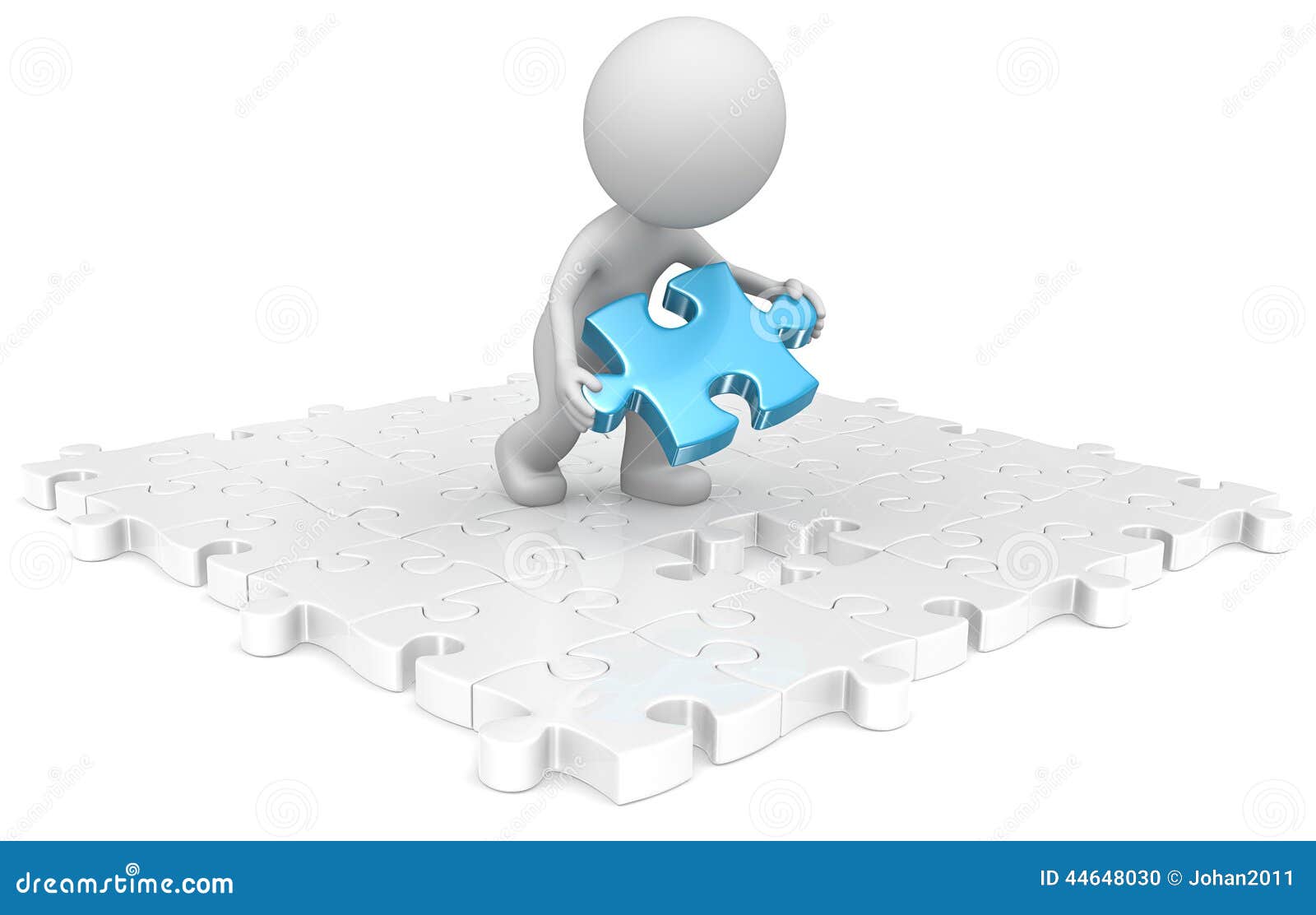 Last piece. stock illustration. Illustration of match - 44648030