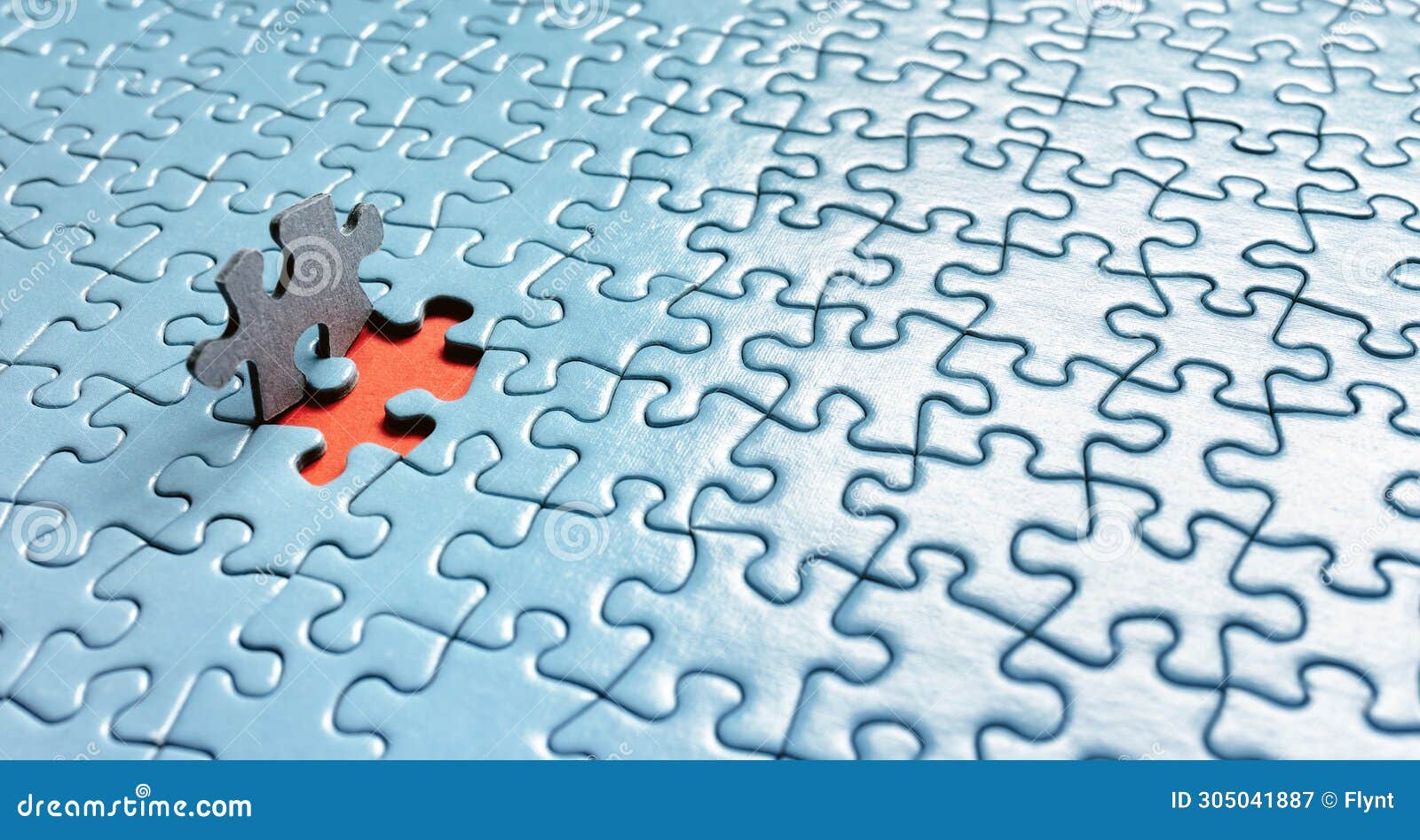 The Last Piece of Jigsaw Puzzle Concept for Solution and Completion ...