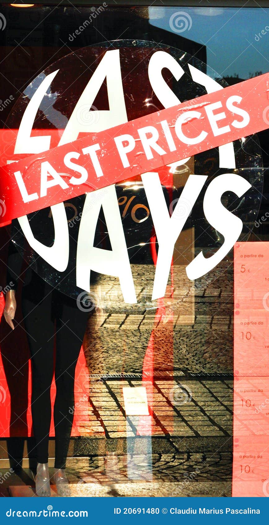Last price, last days stock photo. Image of fashion, promotion - 20691480