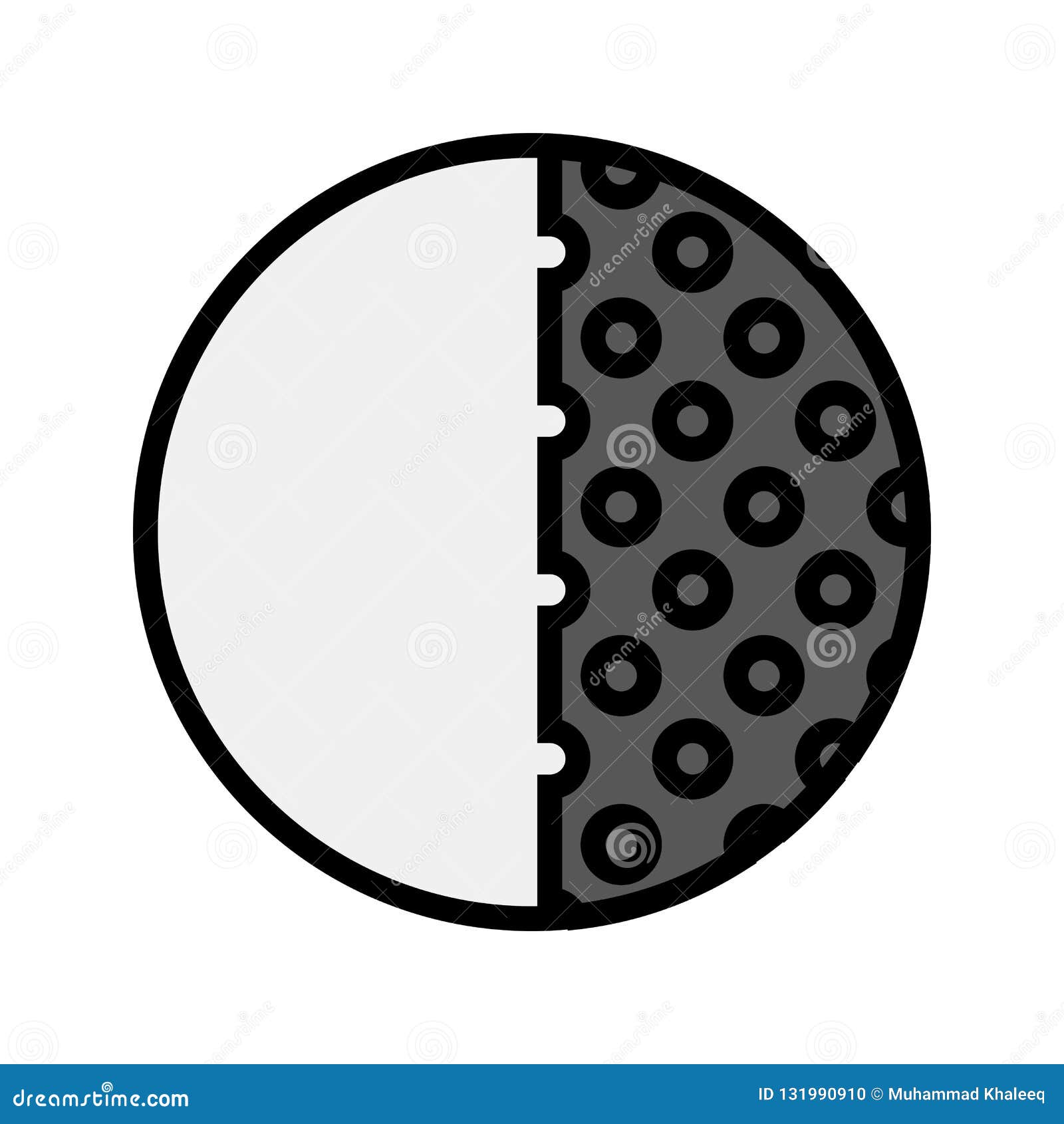 Quarter Vector Icon Isolated On Transparent Background, Linear Q ...