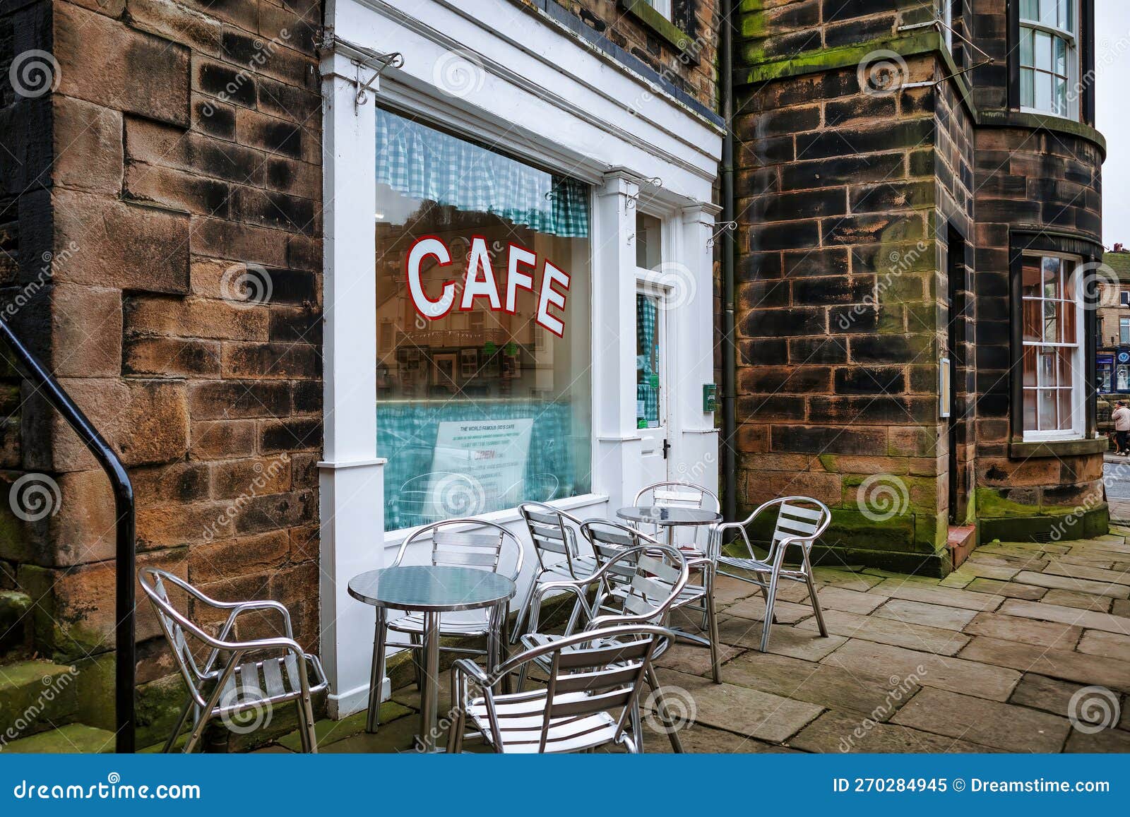 Last of the Summer Wine Sid S Cafe in Holmfirth Yorkshire Editorial ...