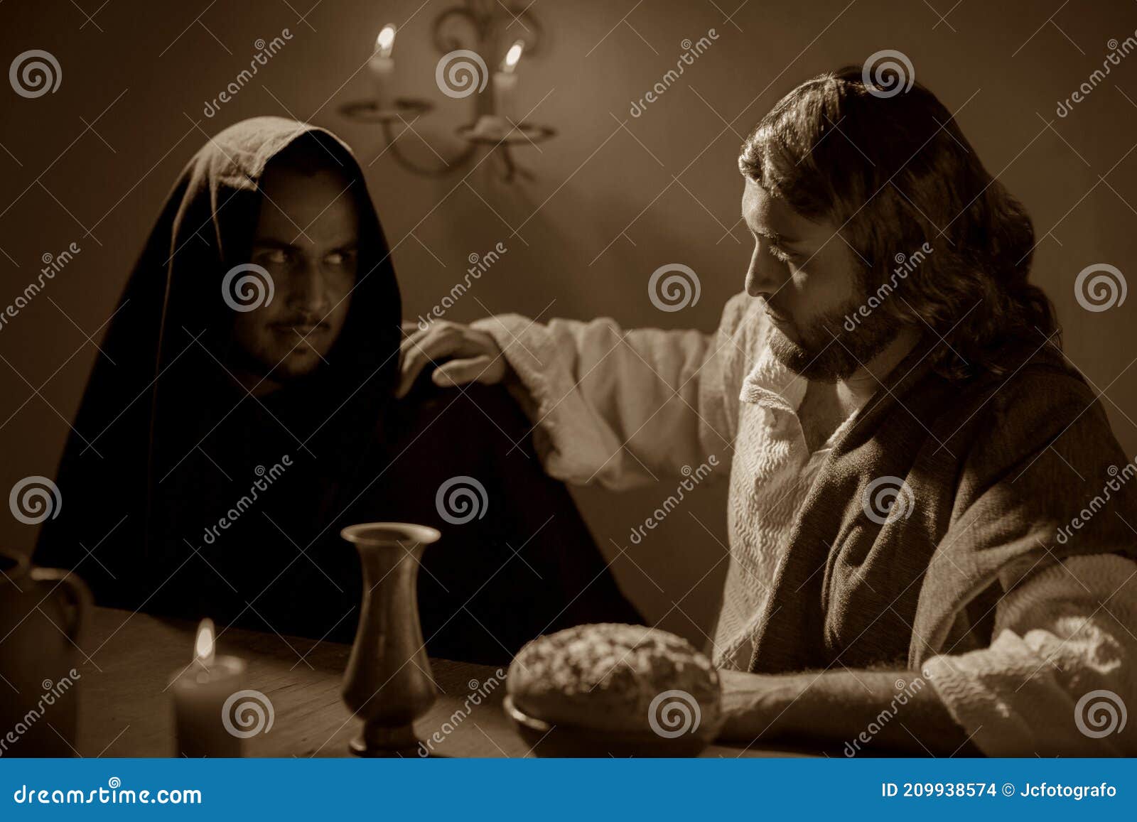The Last Supper of Jesus Christ Stock Photo - Image of religion, father ...