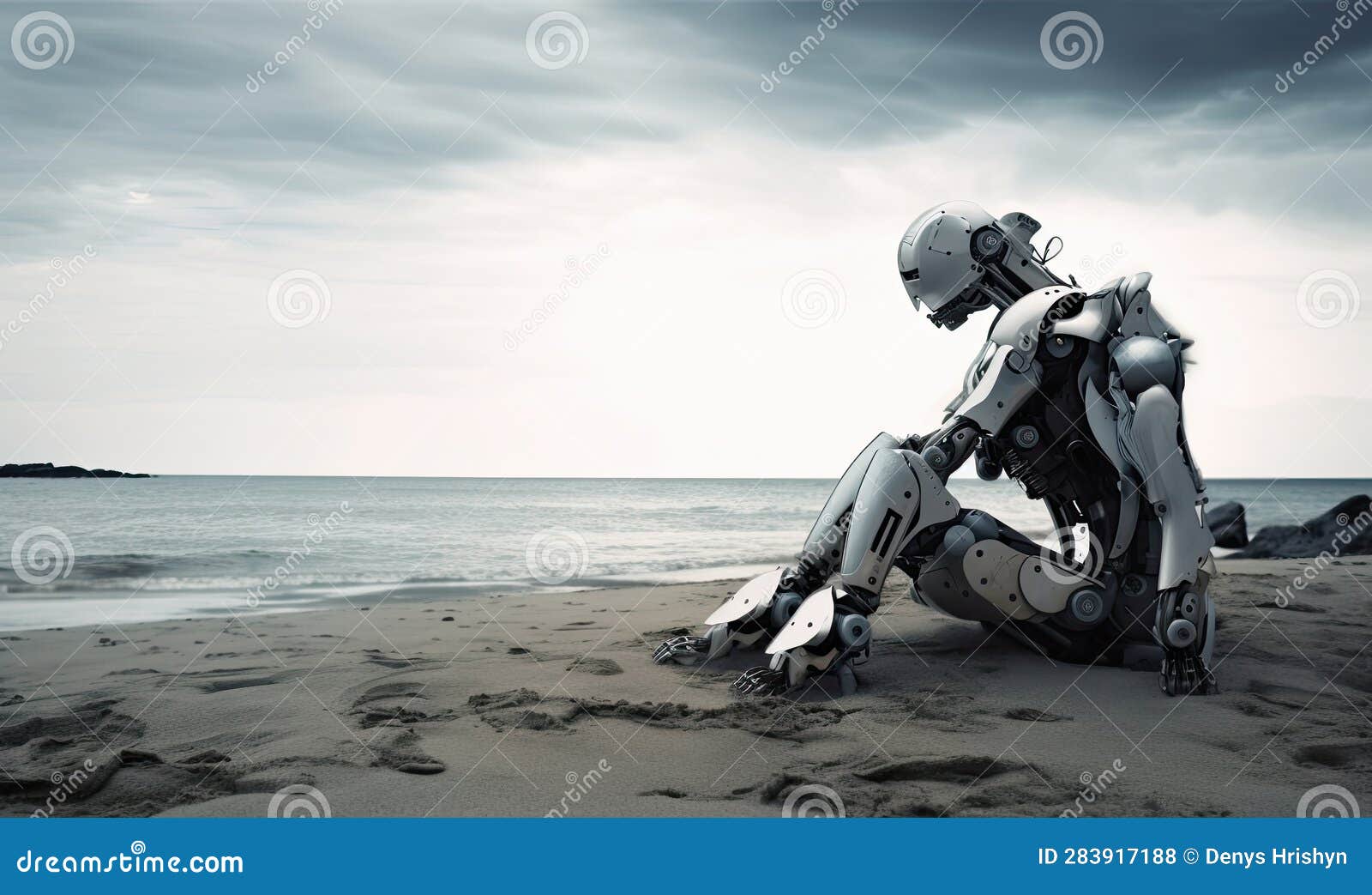 The Last Survivor on Earth is a Robot Left Alone Creating Using ...