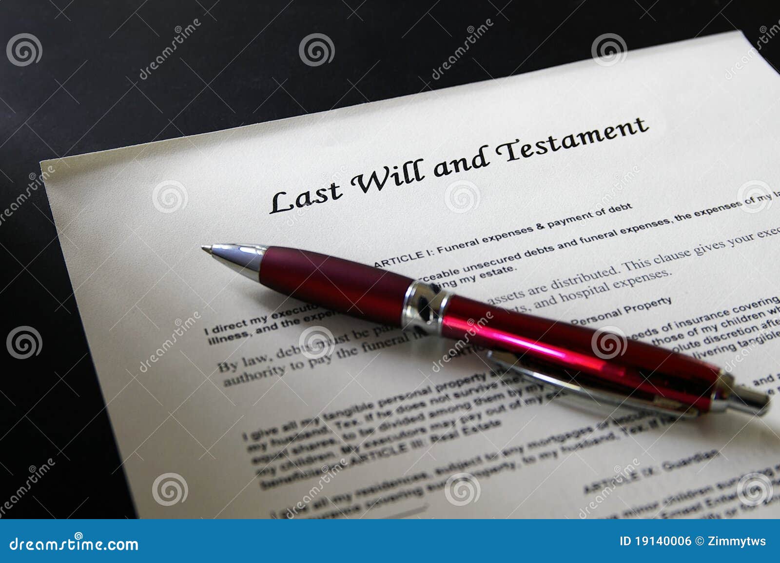 Last will stock photo. Image of testament, death, court - 19140006