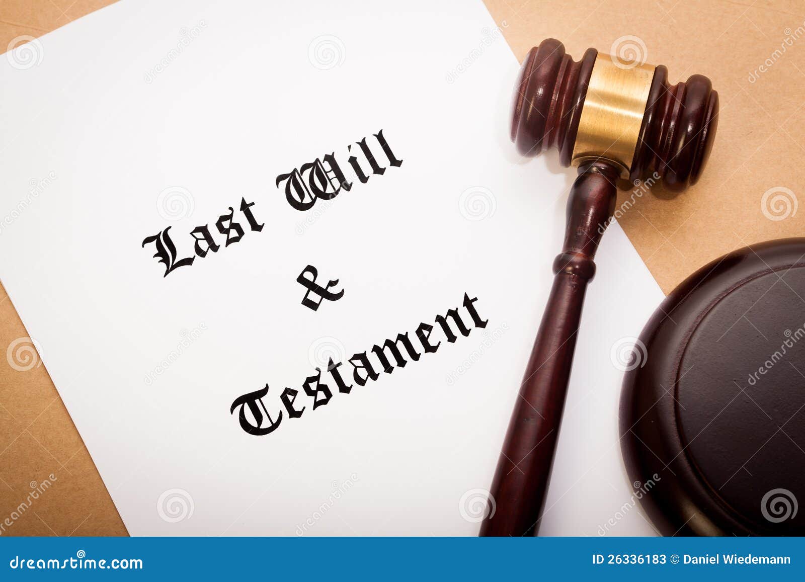 Last Will and Testament stock image. Image of paper, hammer - 26336183