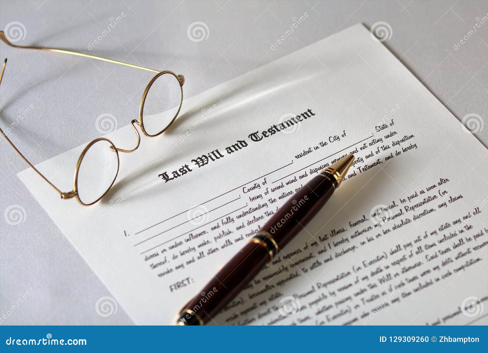 Will And Testament Royalty-Free Stock Image | CartoonDealer.com #18618520