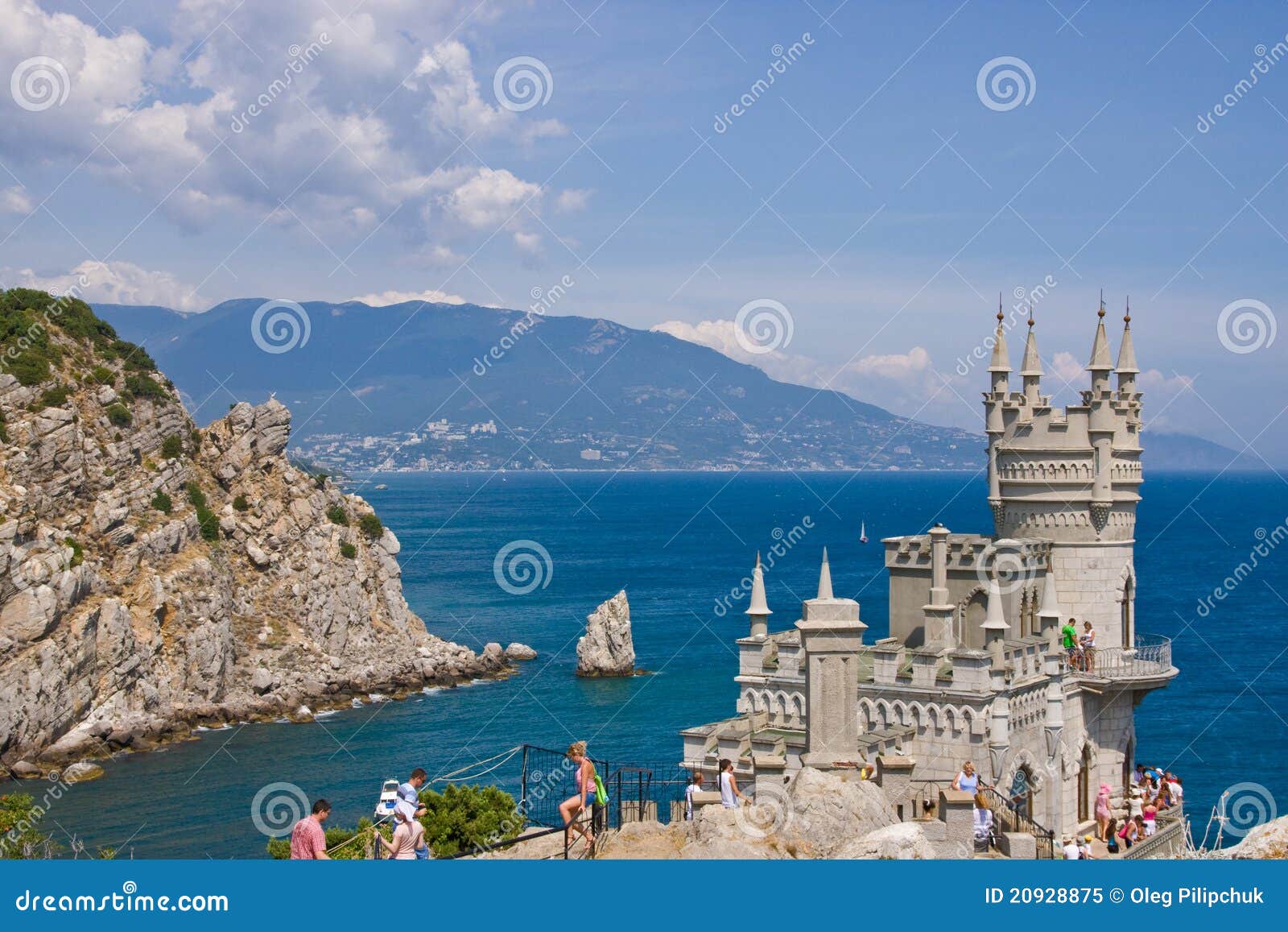 Lastochkino Gnezdo editorial image. Image of yalta, tower - 20928875