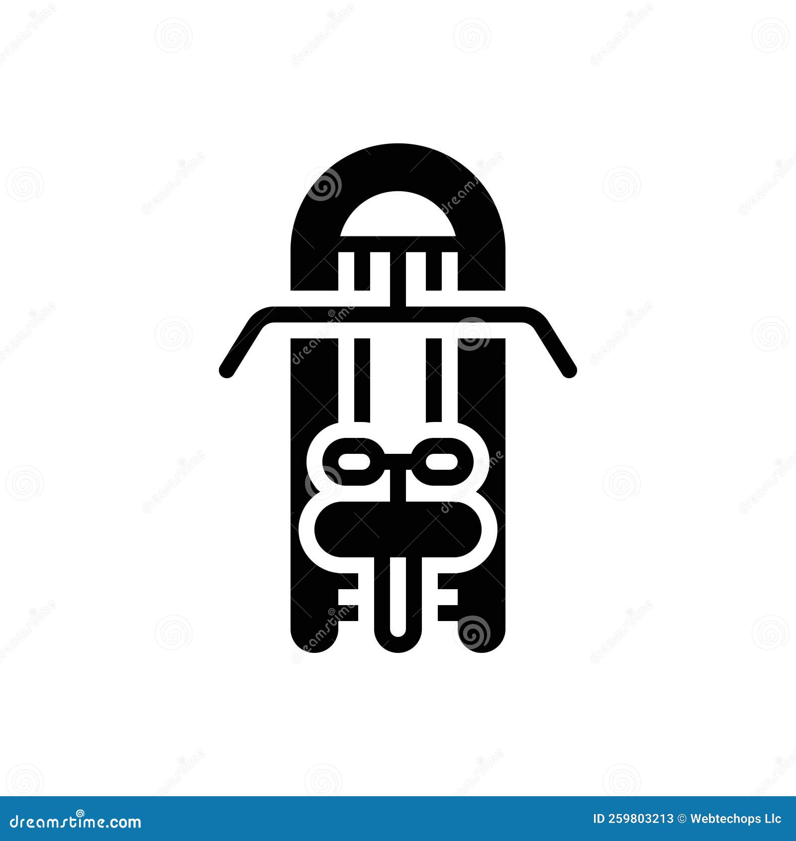 Black Solid Icon for Lat, Exercise and Fitness Stock Vector ...