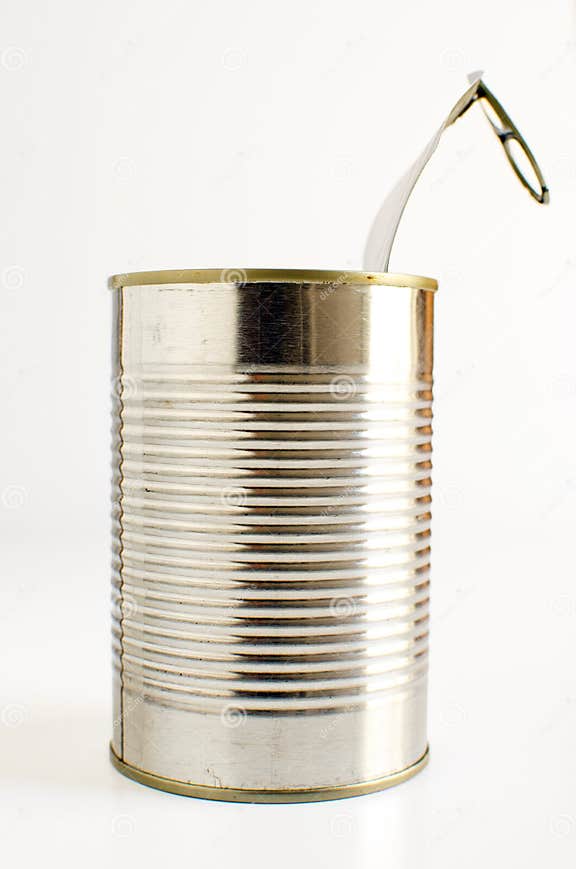 Lata aberta foto de stock. Imagem de enlatado, lata, alimento - 20072698